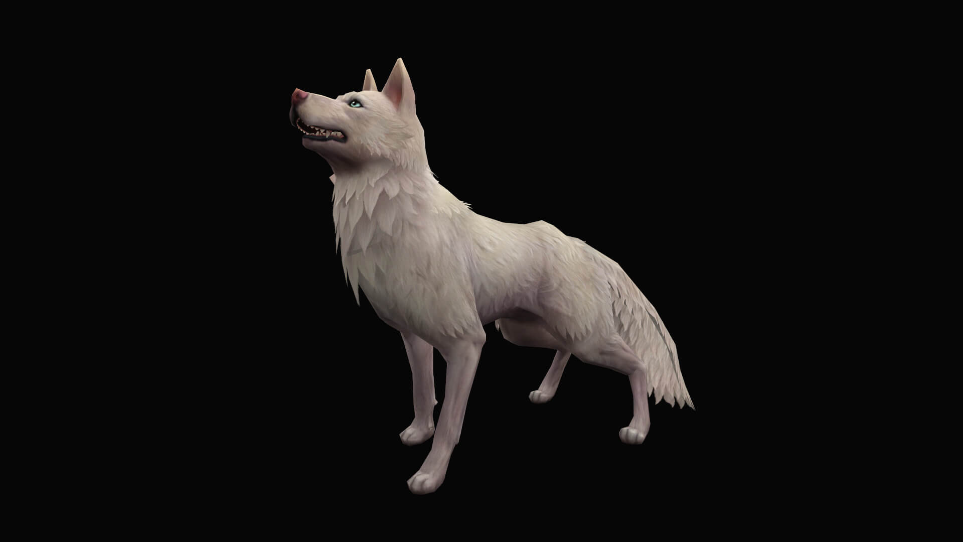 Low Poly Animated Dog - 3D Model by MadeCG