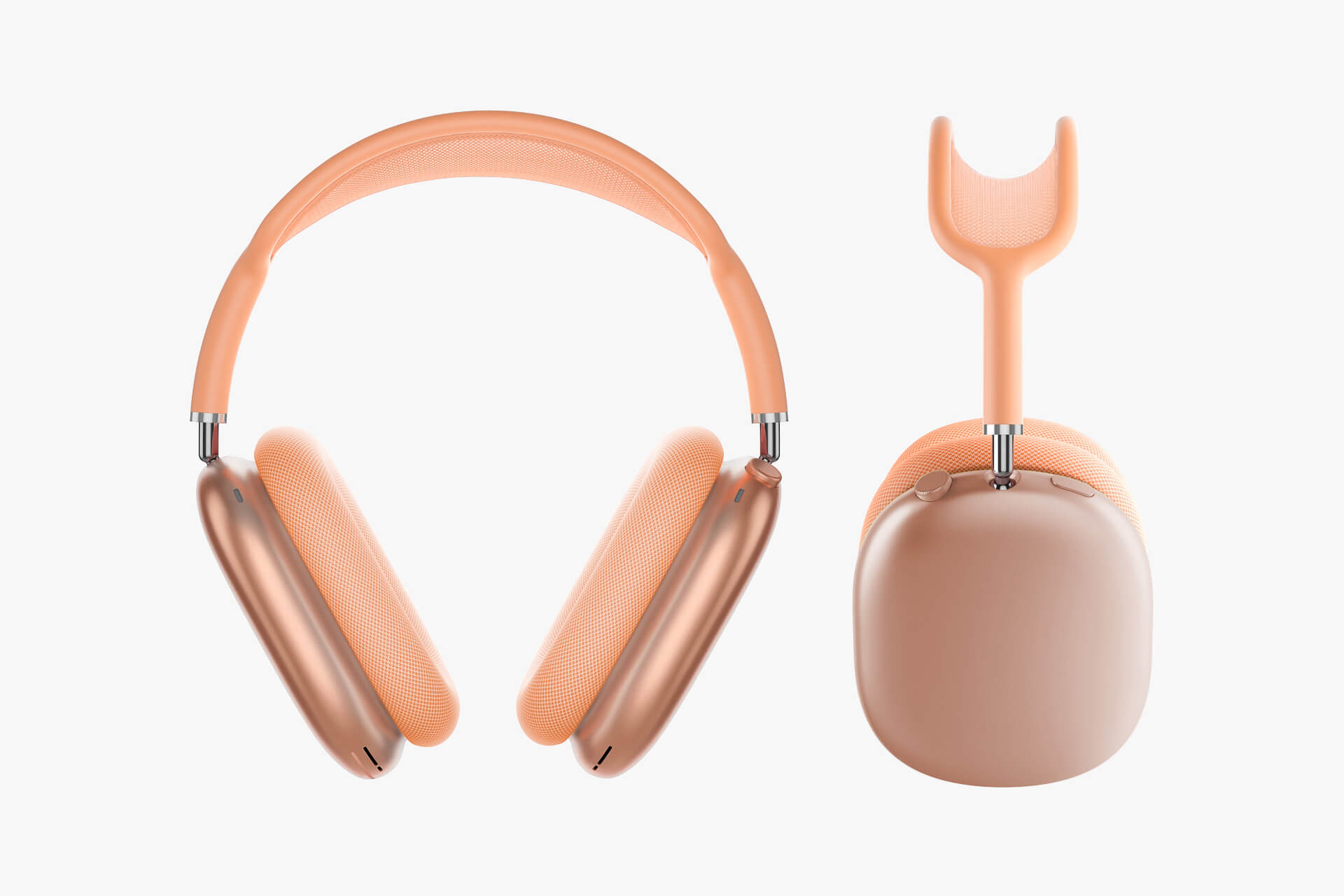 Apple AirPods Max New All Colors - 3D Model by madMIX