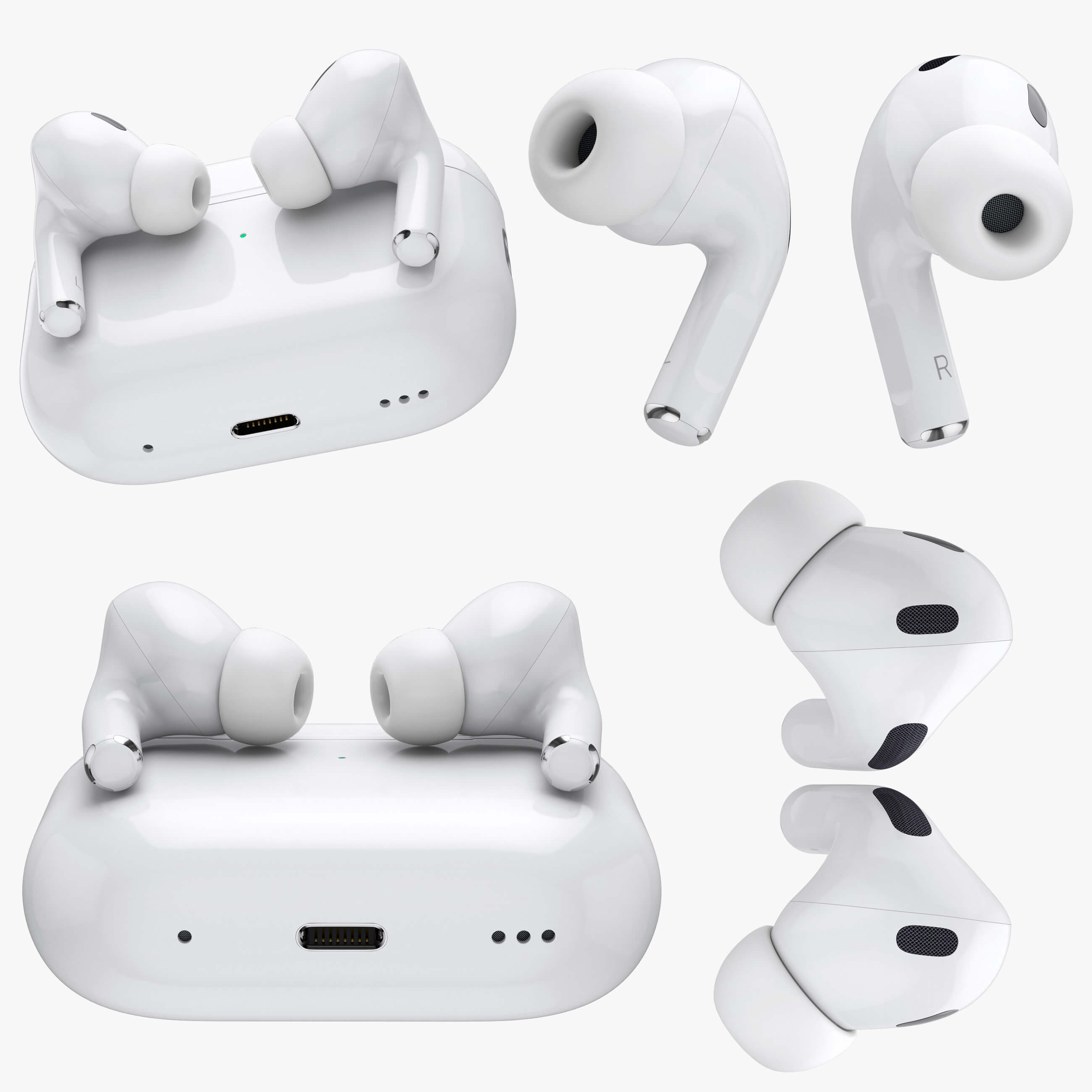 Apple AirPods Pro (2nd Generation) - 3D Model by madMIX