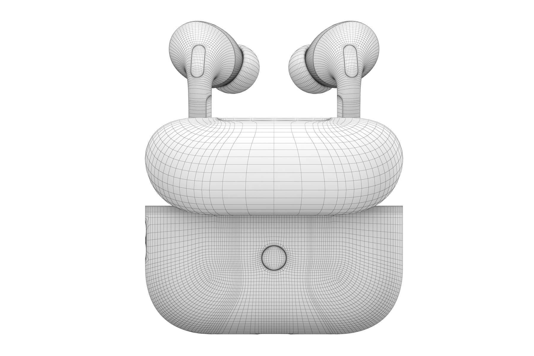 Apple AirPods Pro (2nd Generation) - 3D Model by madMIX