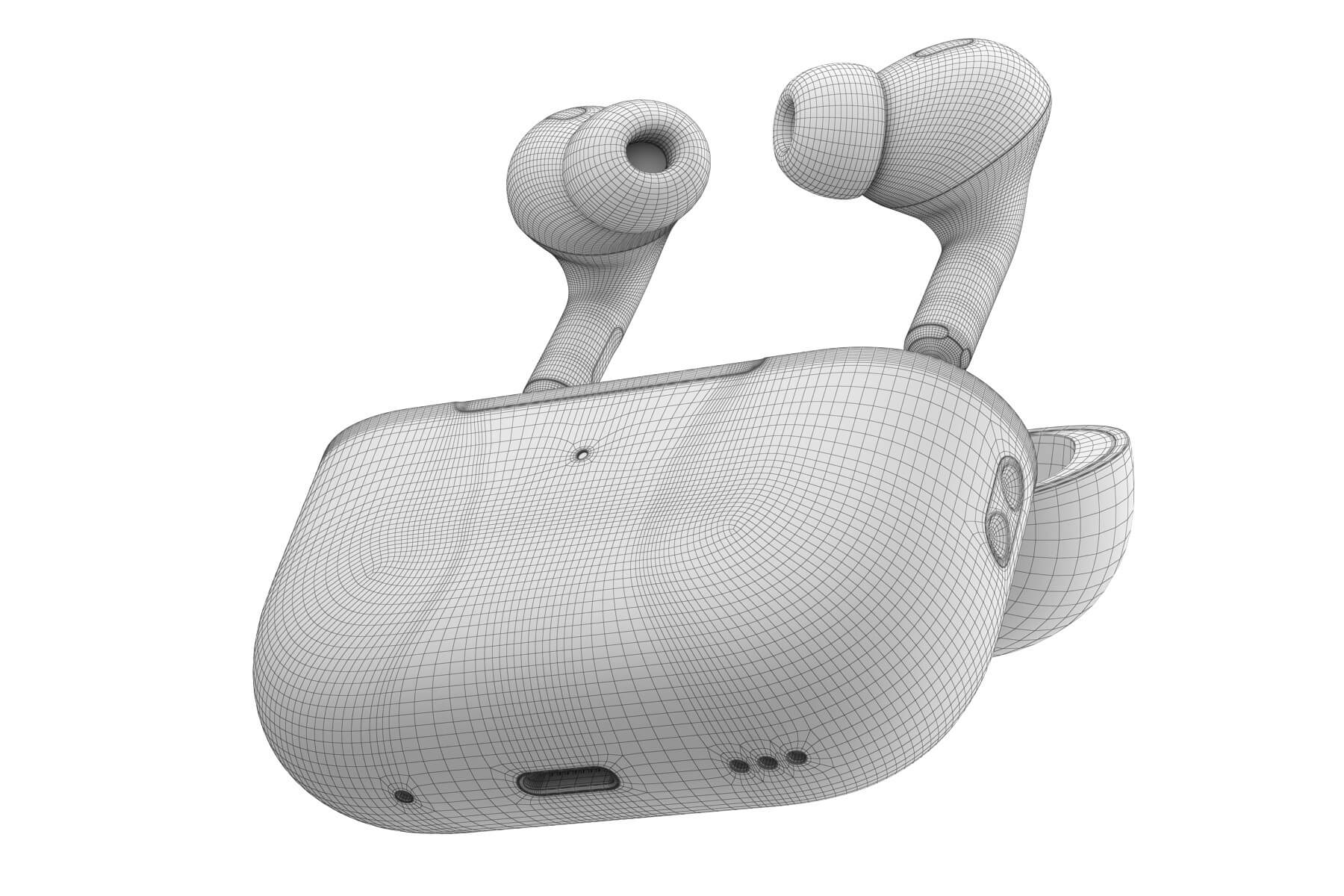 Apple AirPods Pro (2nd Generation) - 3D Model by madMIX