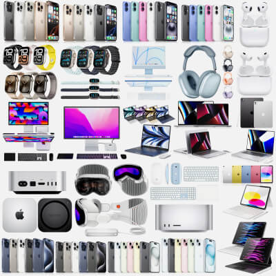 Apple Electronics Collection 2024 - 2025 3D Model by madMIX
