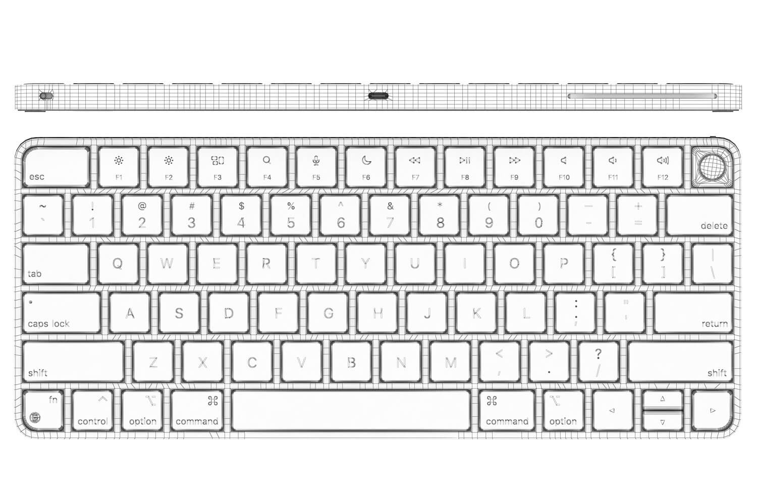 Apple IMac 24-inch 2021 Full Set 1 3D Model by madMIX