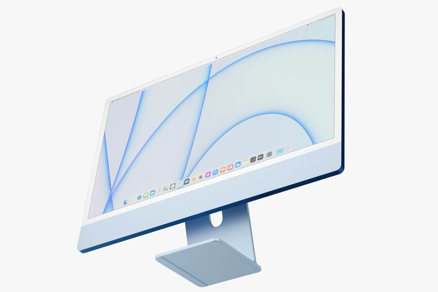 Apple IMac 24-inch 3D Model by madMIX