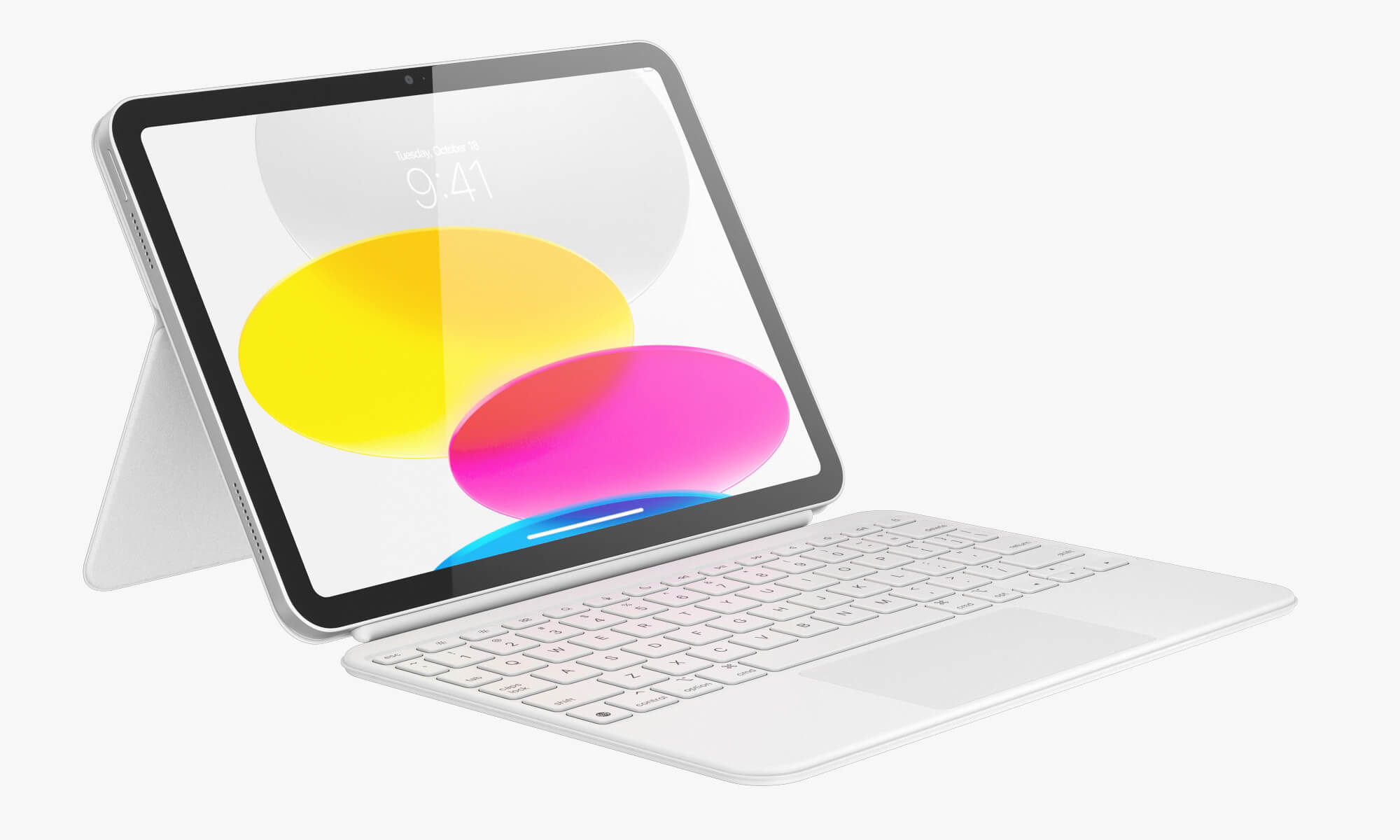 Apple iPad 10th Gen and Magic Keyboard Folio - 3D Model by madMIX