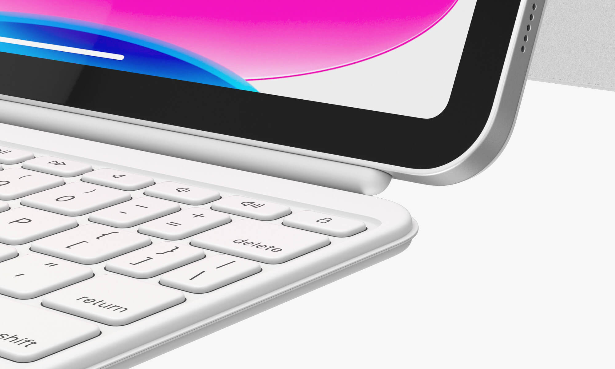 Apple iPad 10th Gen and Magic Keyboard Folio - 3D Model by madMIX