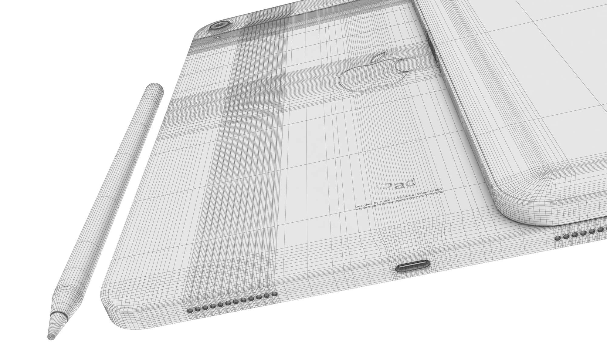 Apple iPad 10th Gen and Magic Keyboard Folio - 3D Model by madMIX