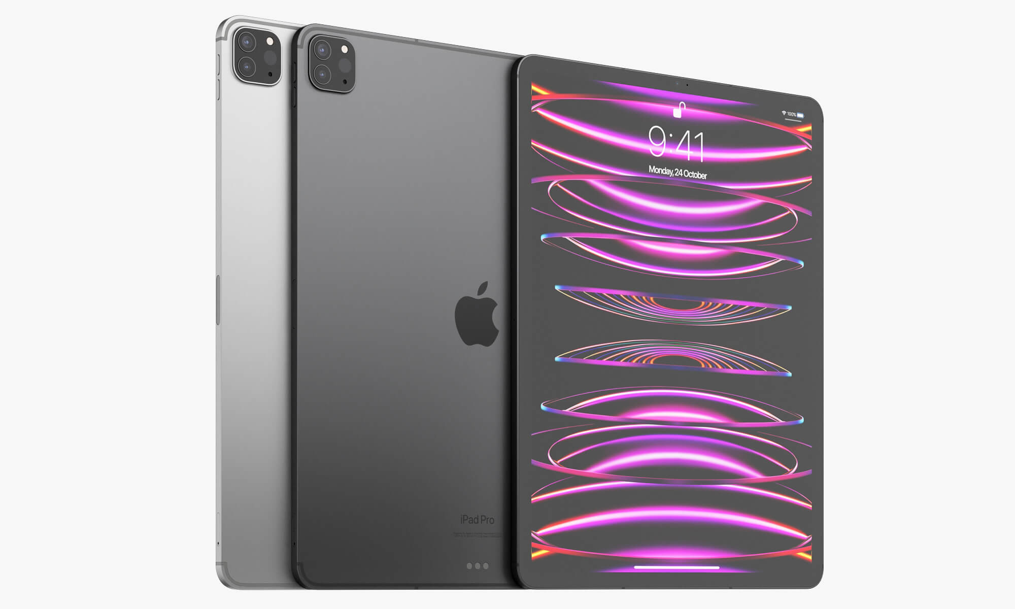 Apple iPad Pro 13-Inch and 11-Inch M2 3D Model by madMIX