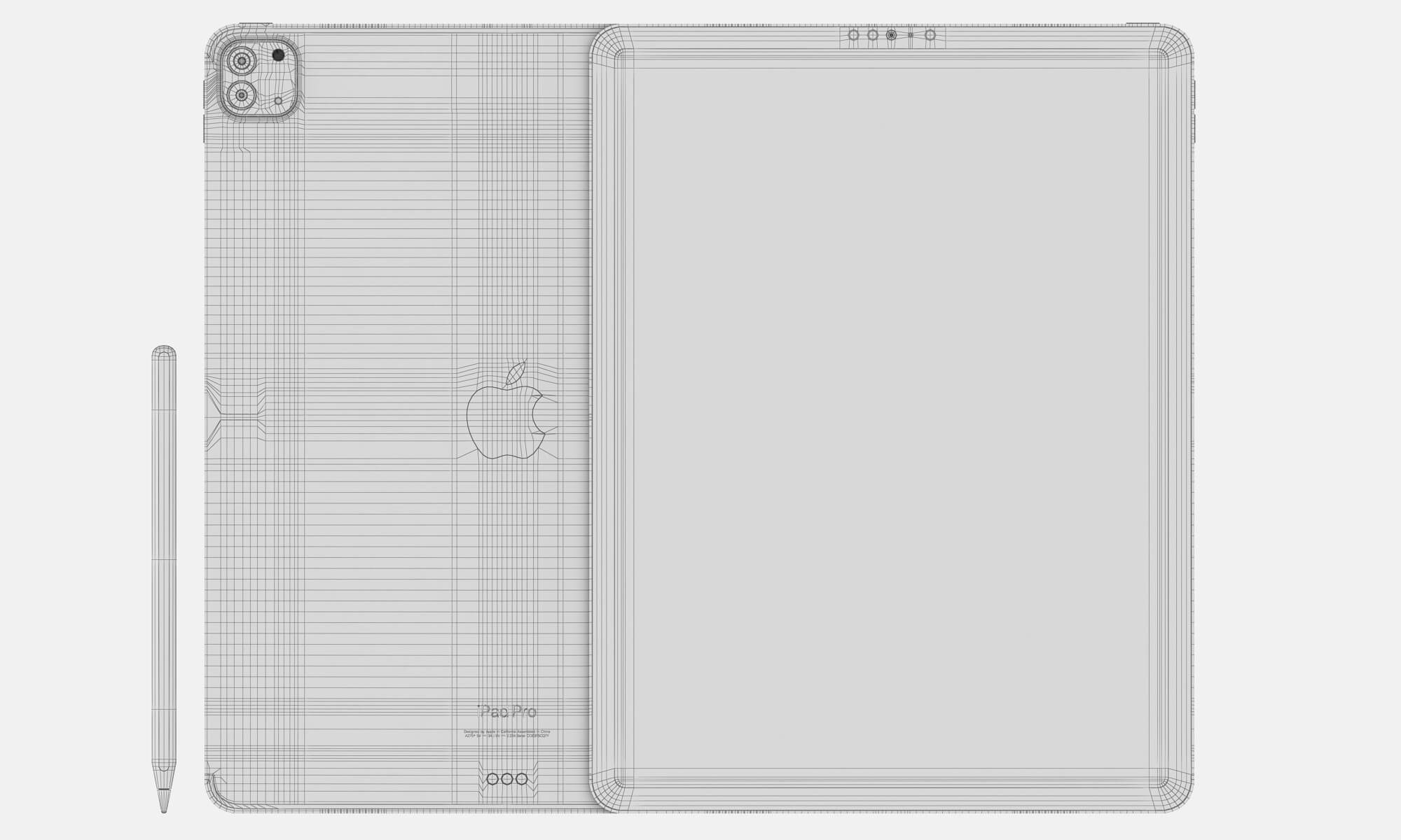 Apple iPad Pro 13-Inch and 11-Inch M2 3D Model by madMIX