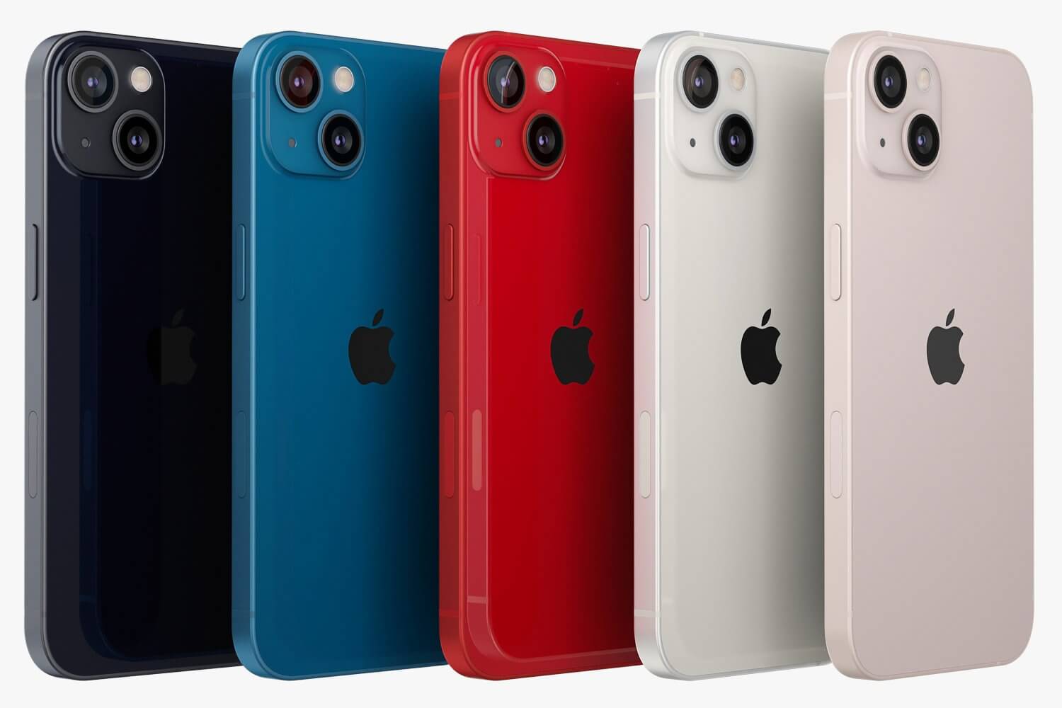 Apple iPhone 13 All Colors - 3D Model by madMIX