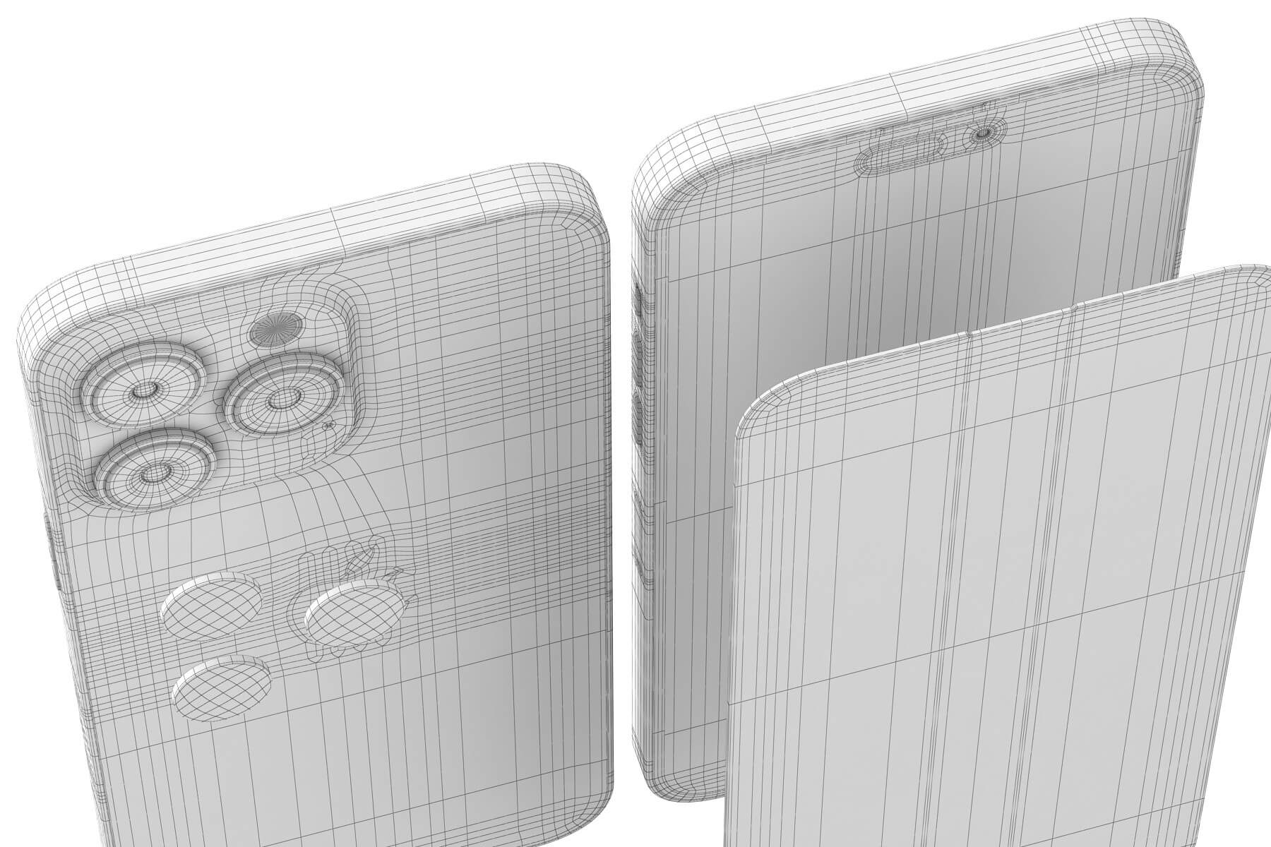 Apple iPhone 14, 14 Plus, 14 Pro, and 14 Pro MAX All Colors - 3D Model ...