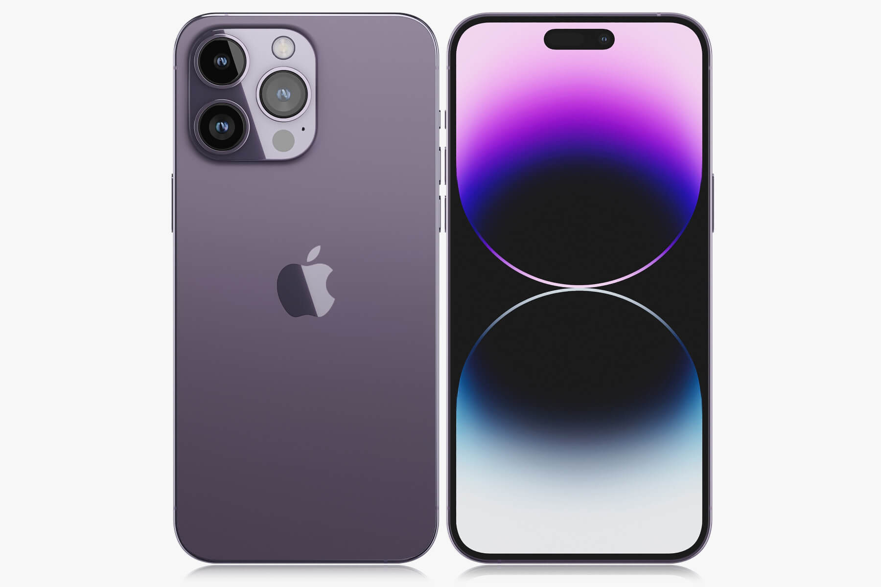 Apple iPhone 14, 14 Plus, 14 Pro, and 14 Pro MAX All Colors - 3D Model ...