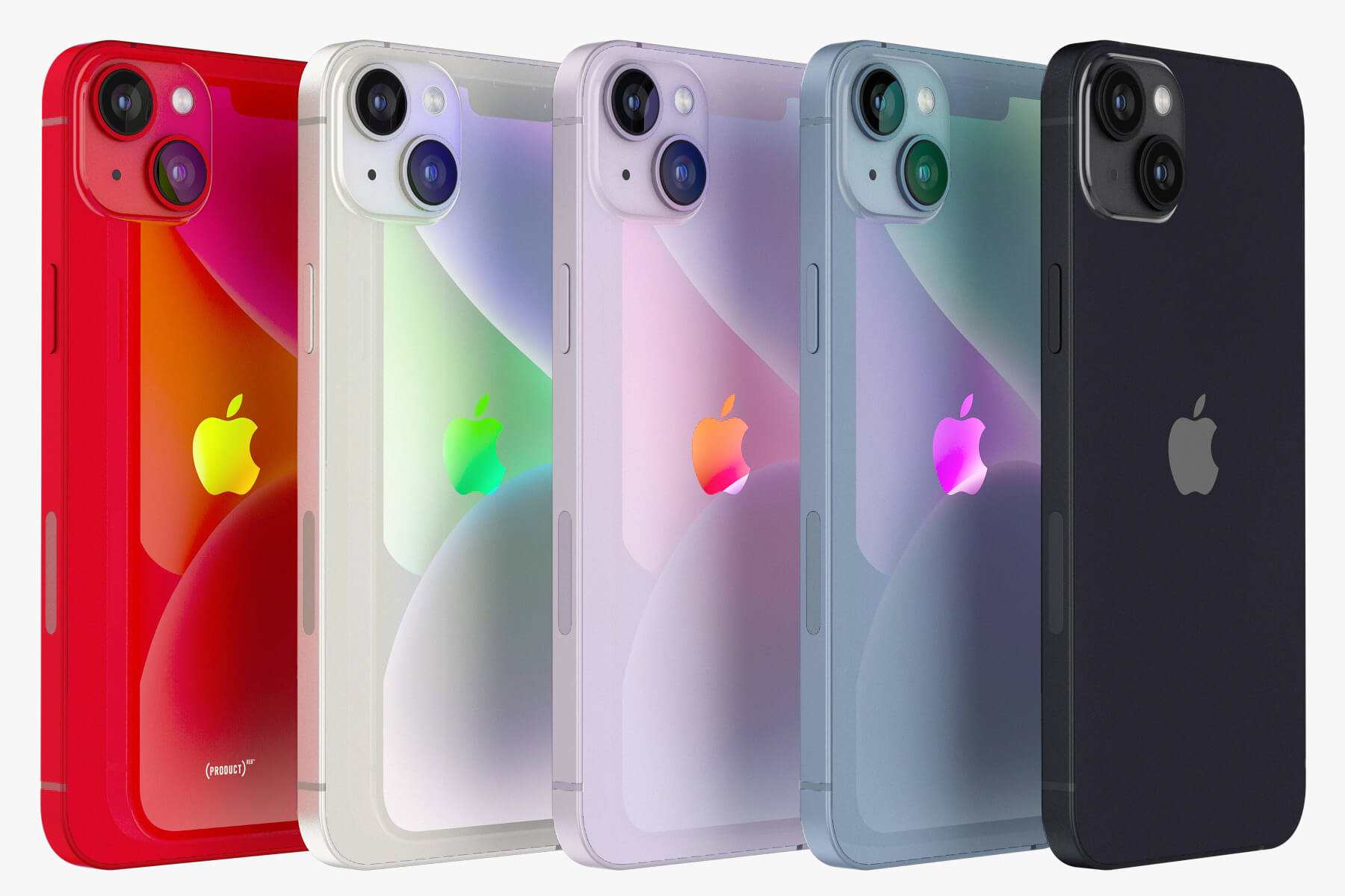 Apple IPhone 14 Plus All Colors - 3D Model by madMIX