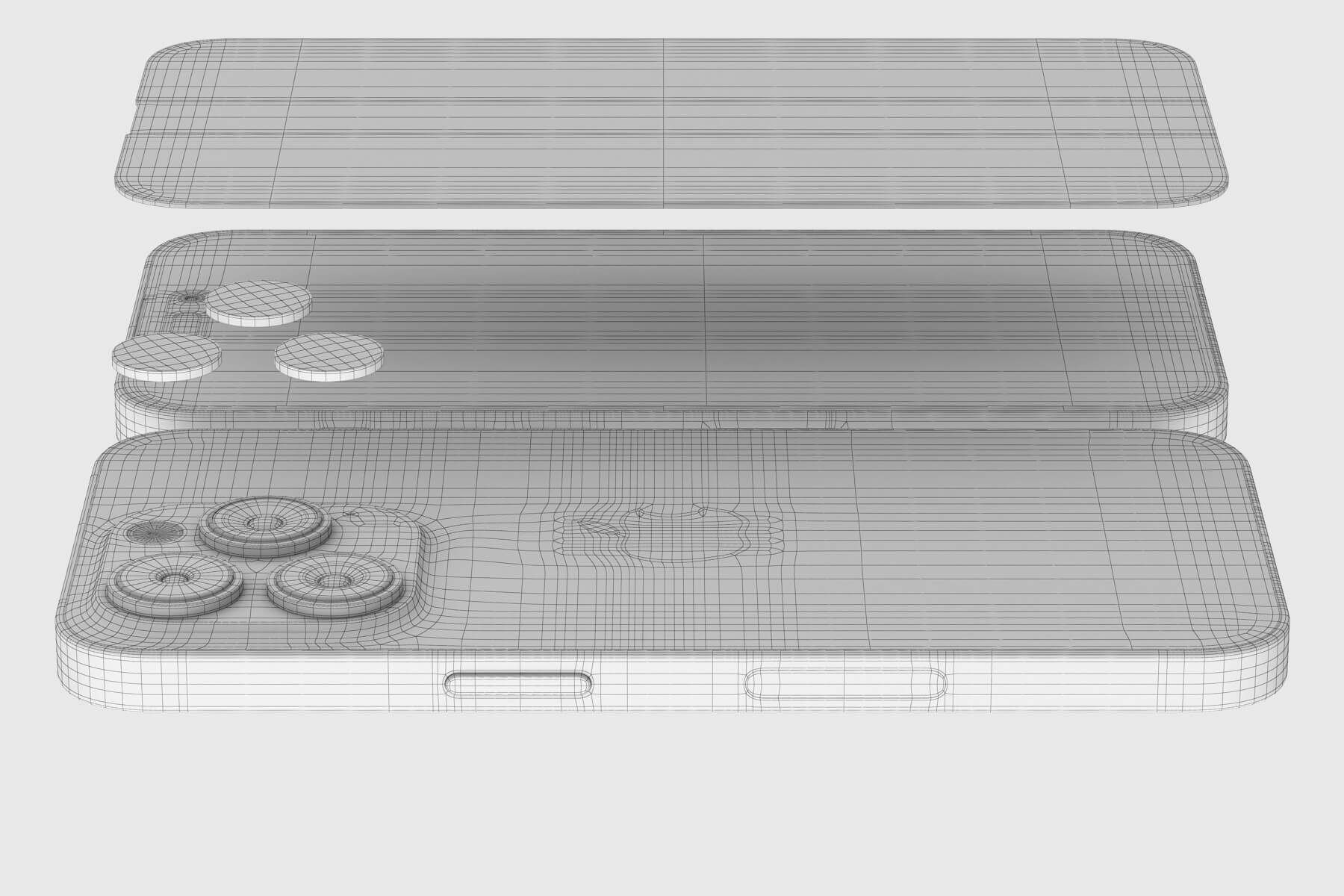 Apple IPhone 14 Pro All Colors - 3D Model by madMIX