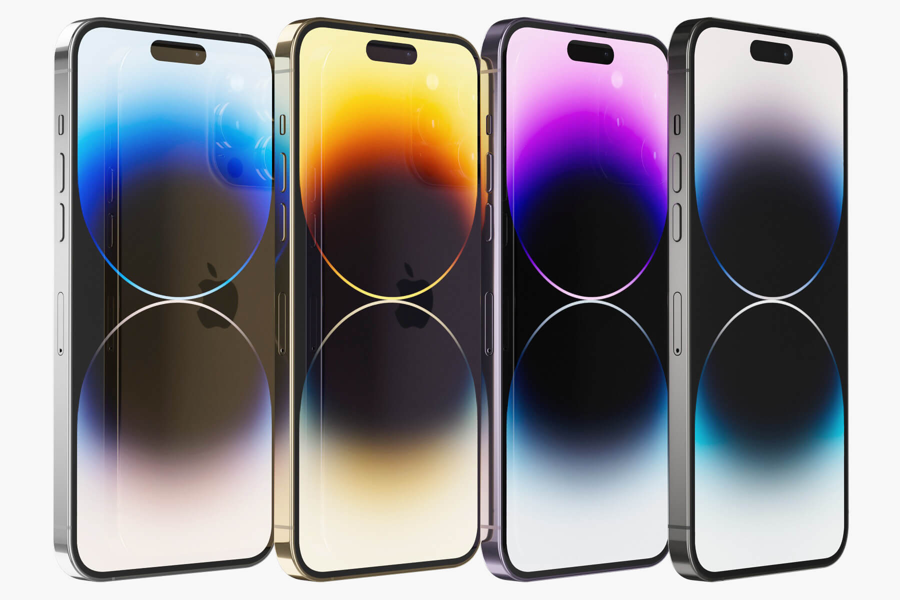 Apple IPhone 14 Pro MAX All Colors - 3D Model by madMIX