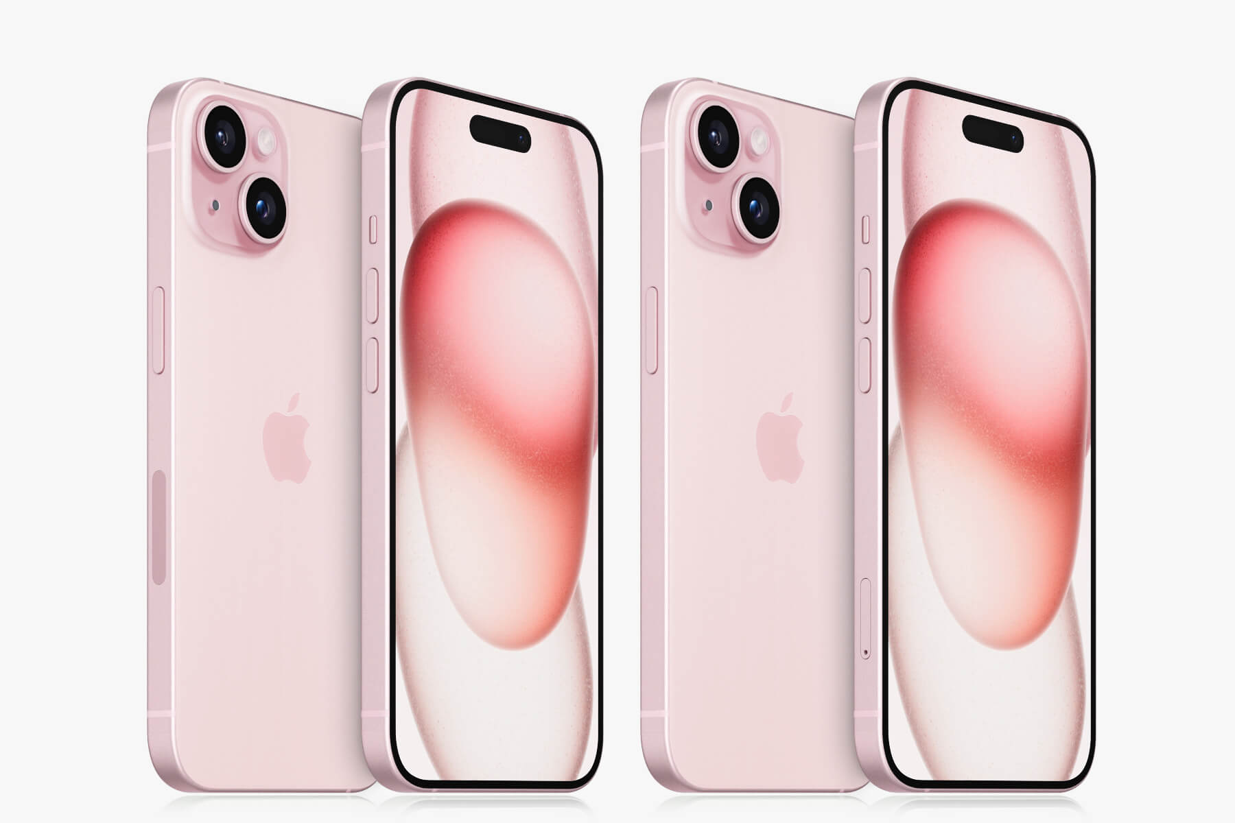 Apple iPhone 15 All Colors - 3D Model by madMIX