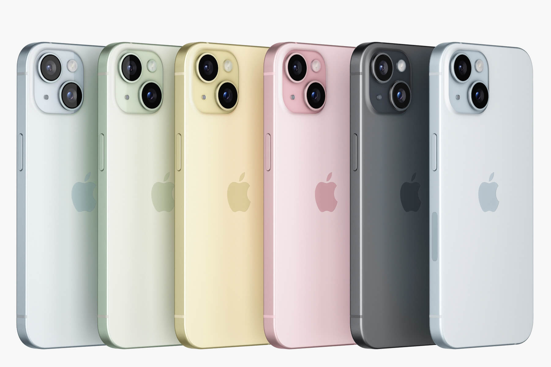 Apple iPhone 15 All Colors - 3D Model by madMIX
