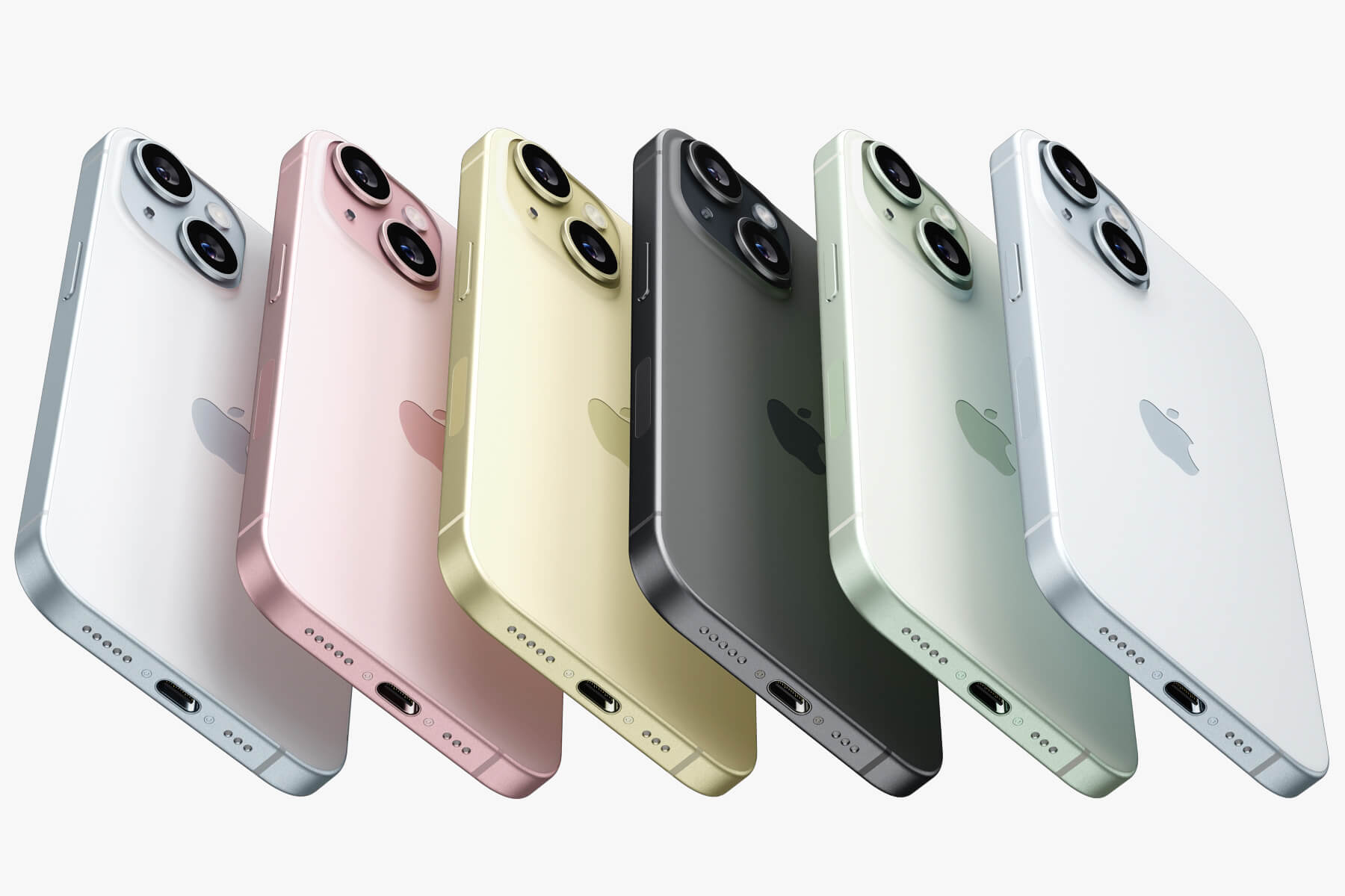 Apple iPhone 15 All Colors - 3D Model by madMIX