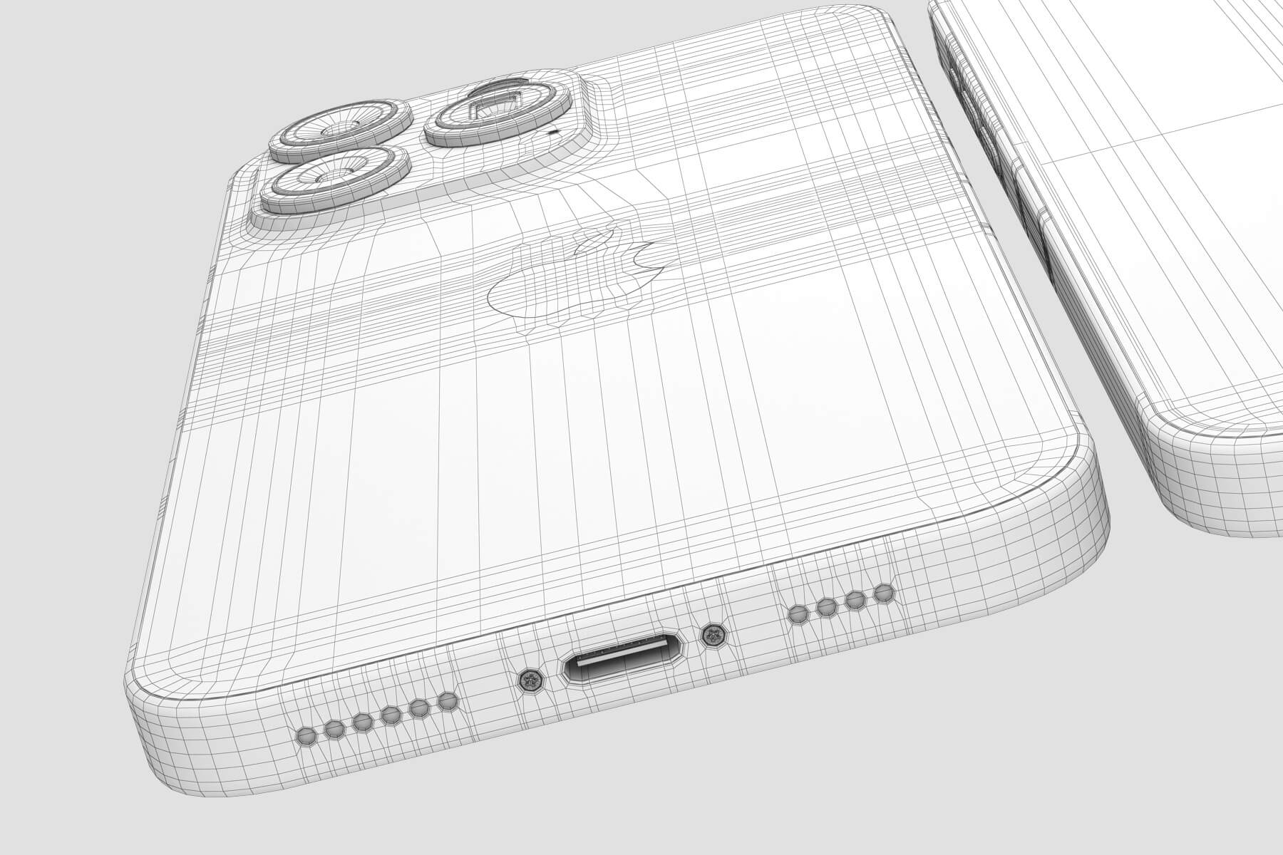 Apple iPhone 15 and 15 Plus and 15 Pro and 15 Pro Max V2 - 3D Model by ...