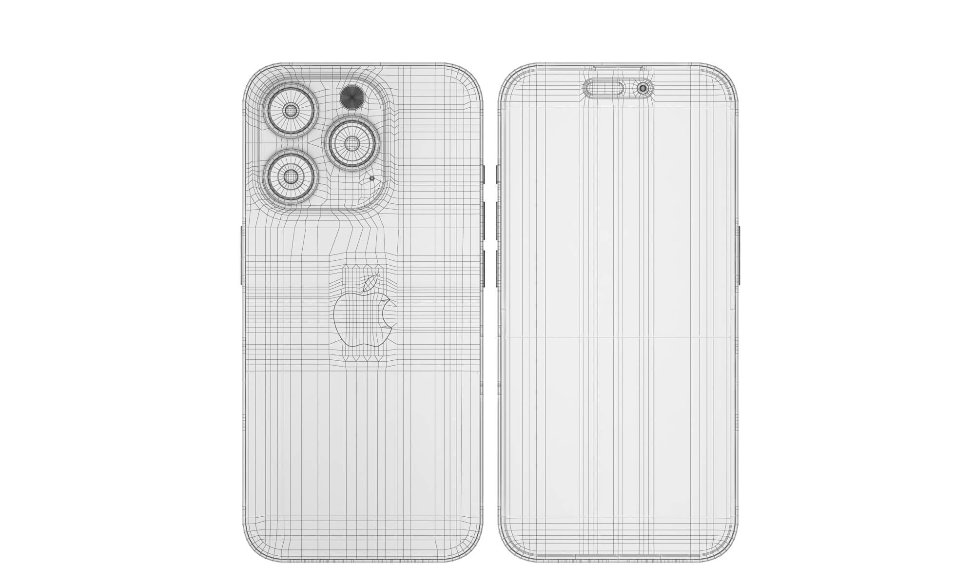 Apple iPhone 15 and 15 Plus and 15 Pro and 15 Pro Max V2 - 3D Model by ...