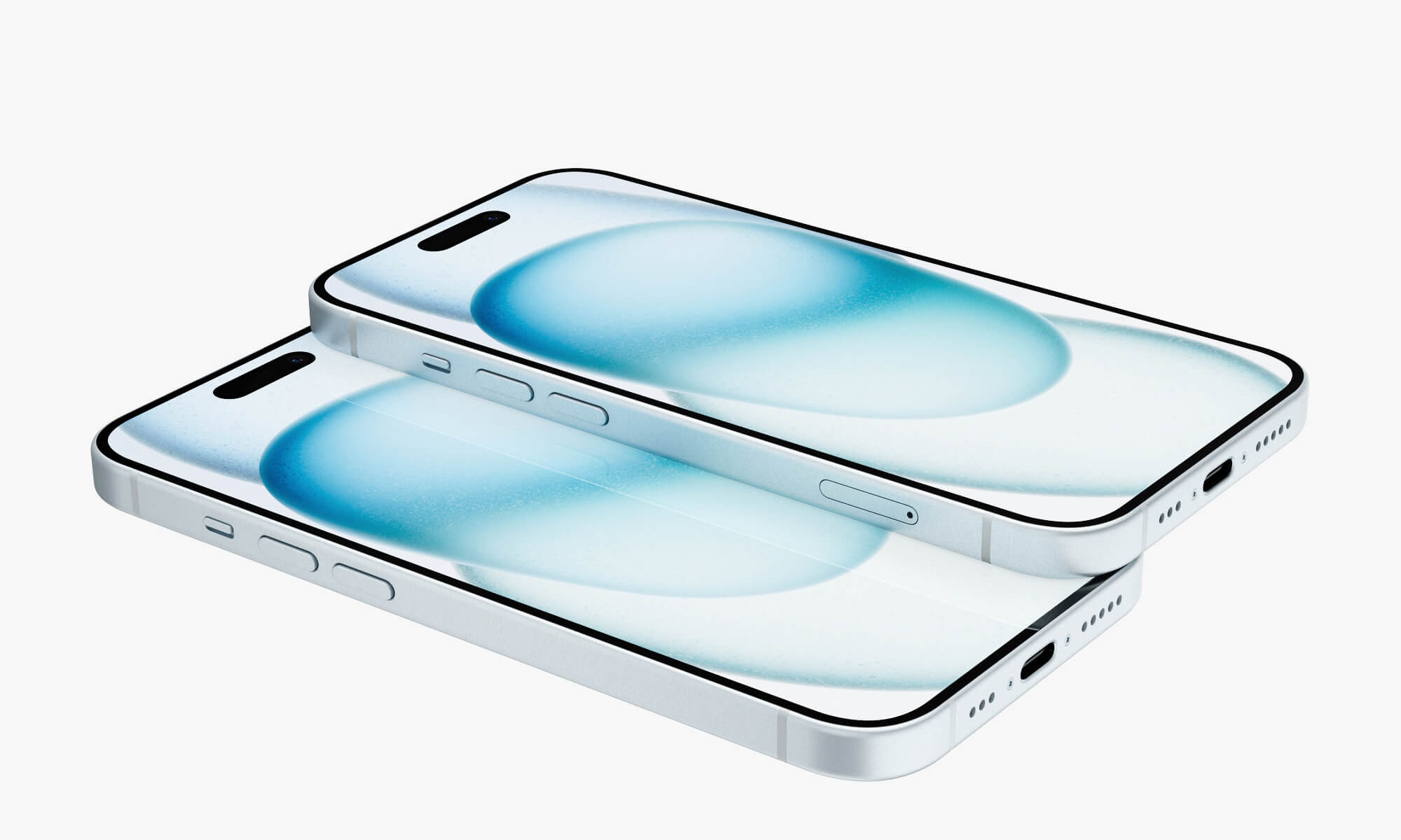 Apple iPhone 15 Collection All Colors - 3D Model by madMIX