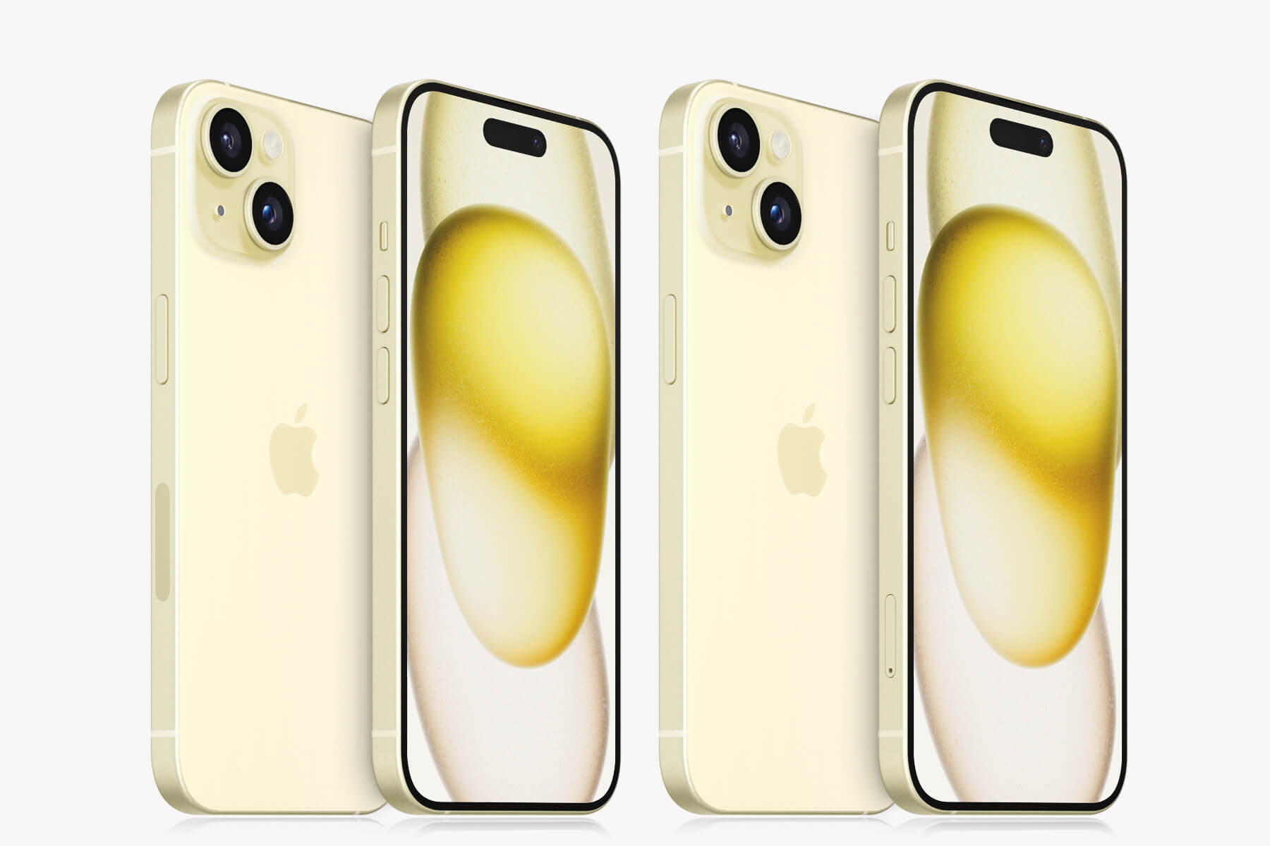 Apple iPhone 15 Collection All Colors - 3D Model by madMIX