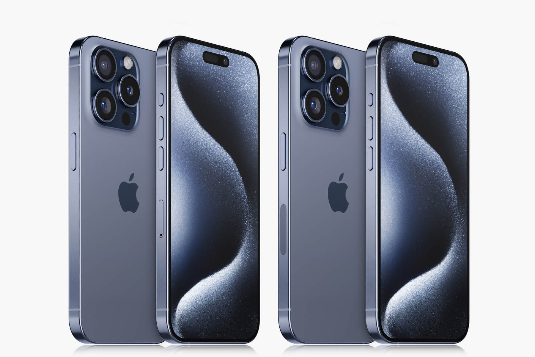 Apple iPhone 15 Collection All Colors - 3D Model by madMIX