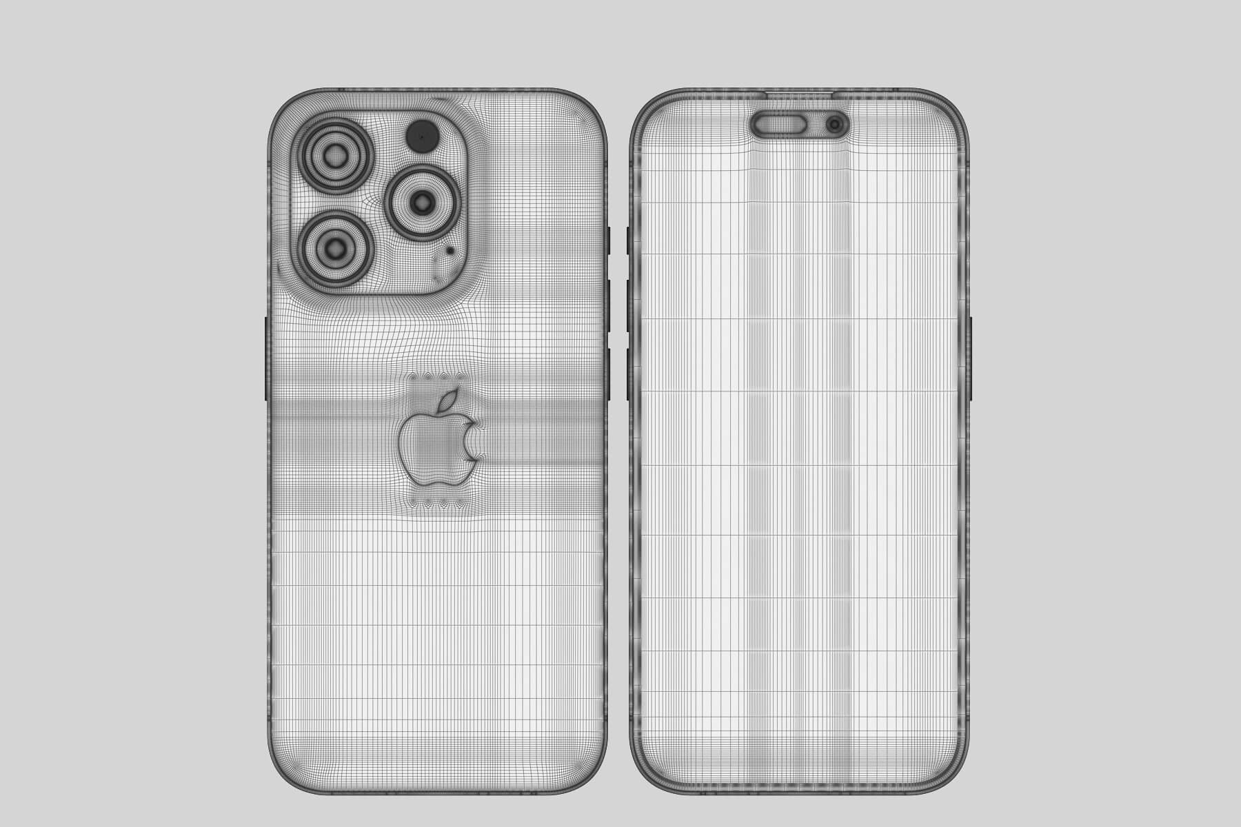 Apple iPhone 15 Collection All Colors - 3D Model by madMIX