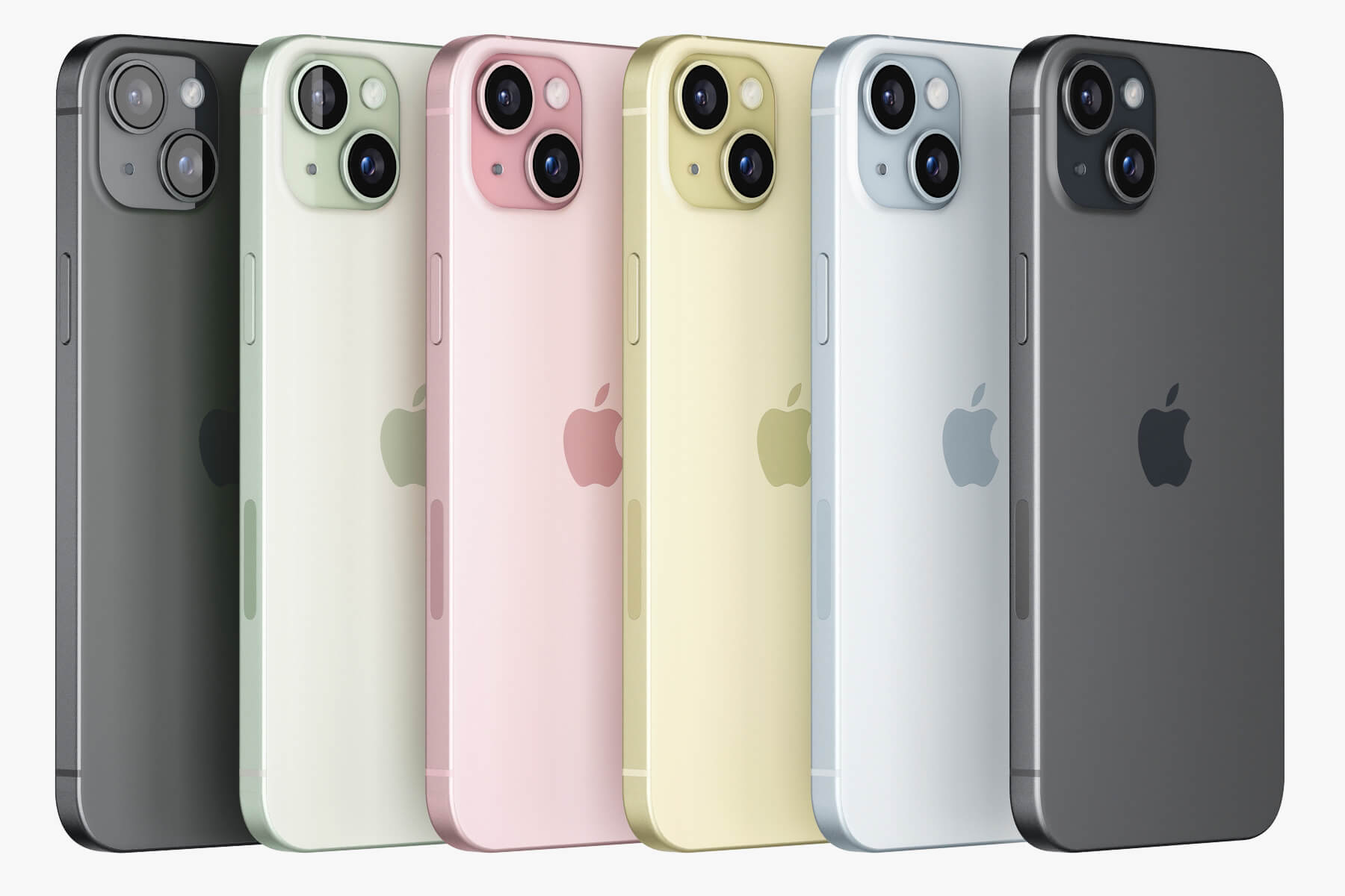 Apple iPhone 15 Plus All Colors - 3D Model by madMIX