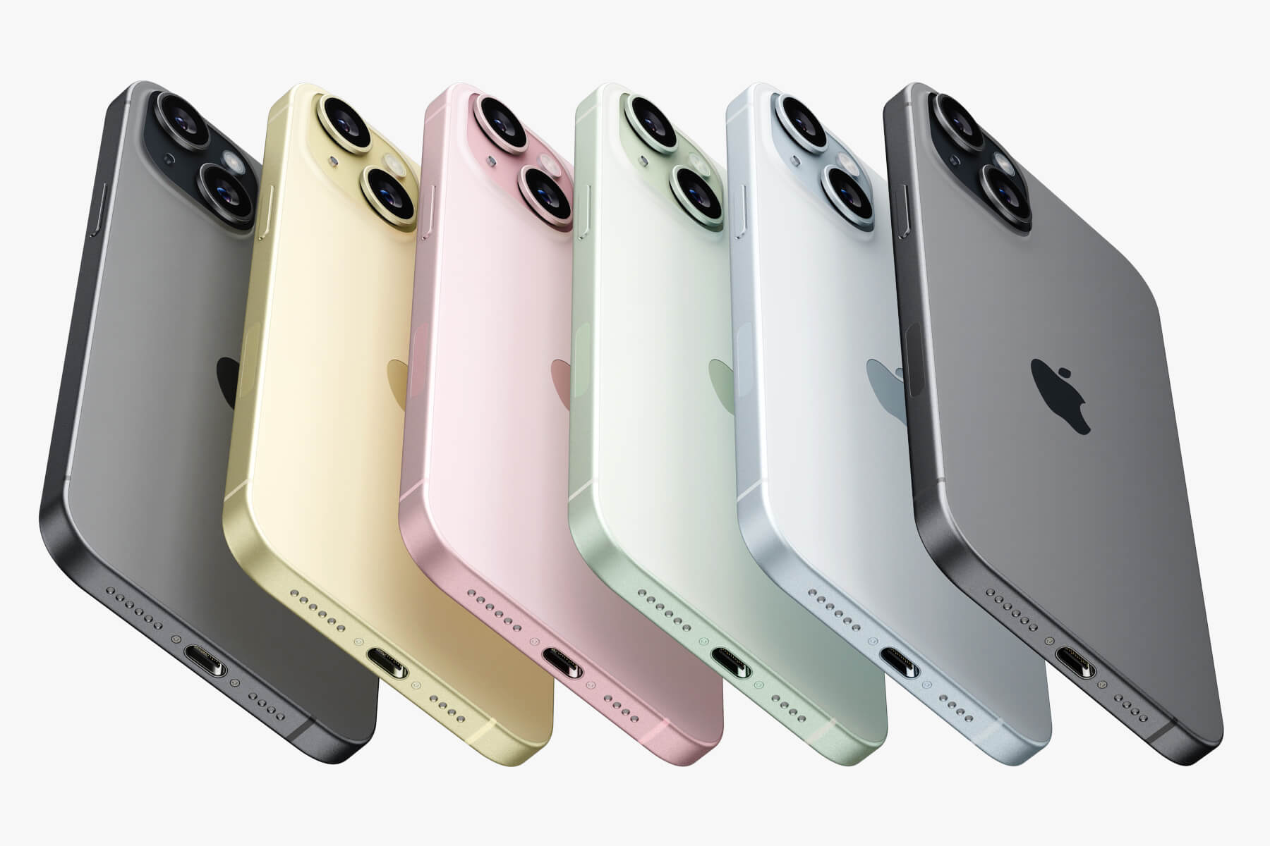Apple iPhone 15 Plus All Colors - 3D Model by madMIX