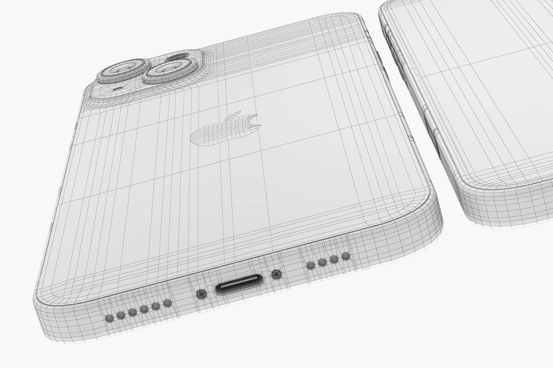 Apple iPhone 15 Plus V1 - 3D Model by madMIX