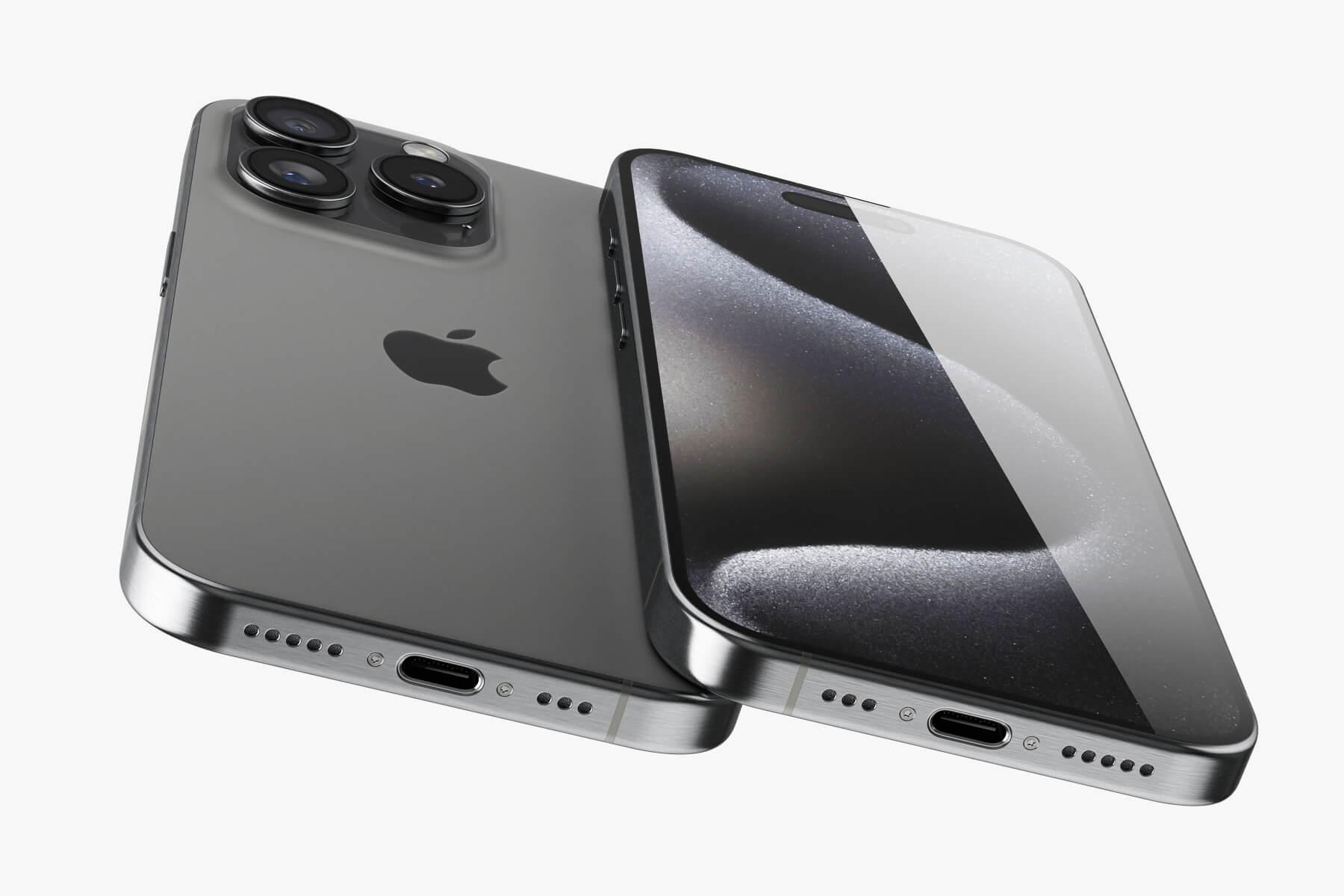 Apple iPhone 15 Pro All Colors - 3D Model by madMIX