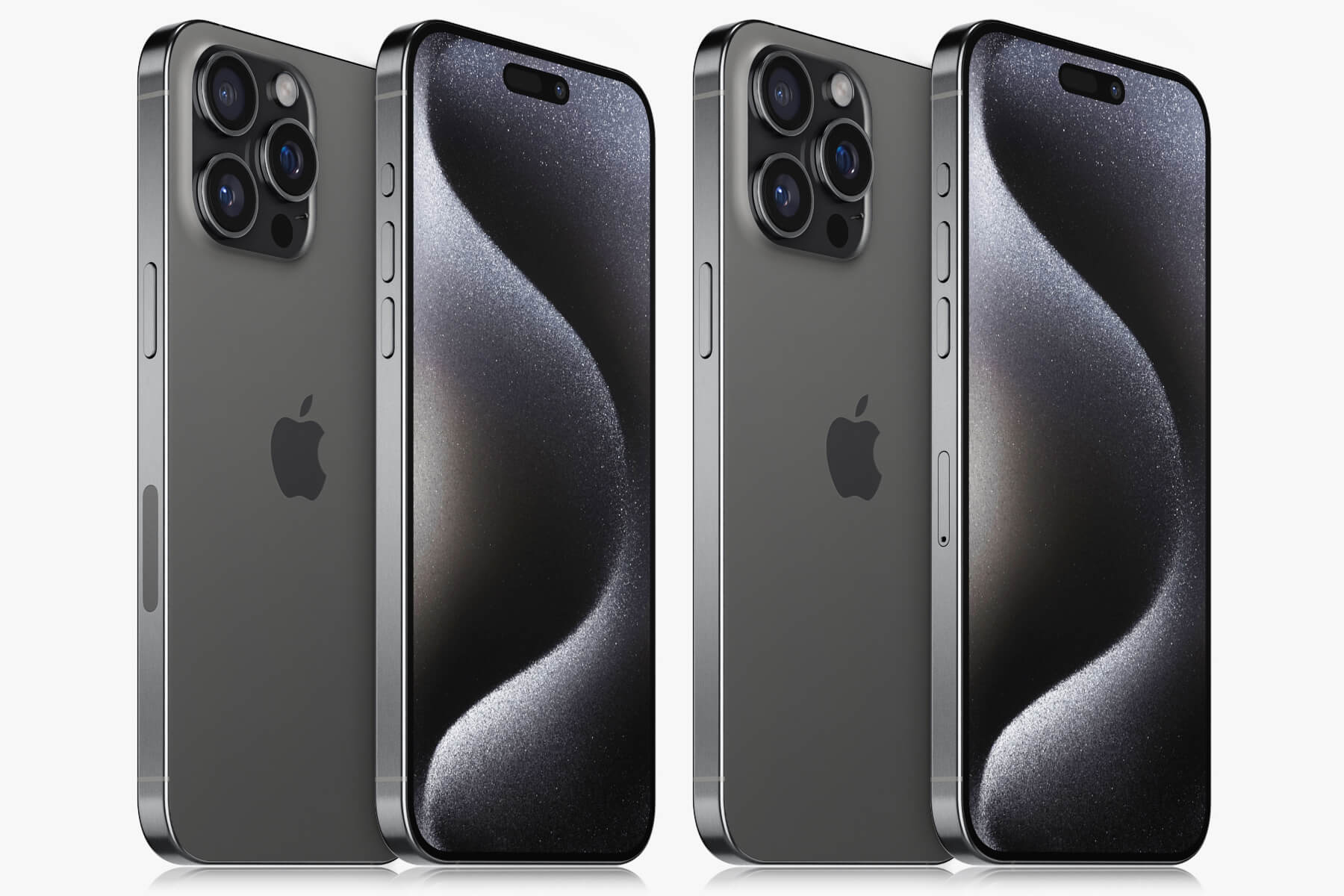 Apple iPhone 15 Pro Max All Colors - 3D Model by madMIX