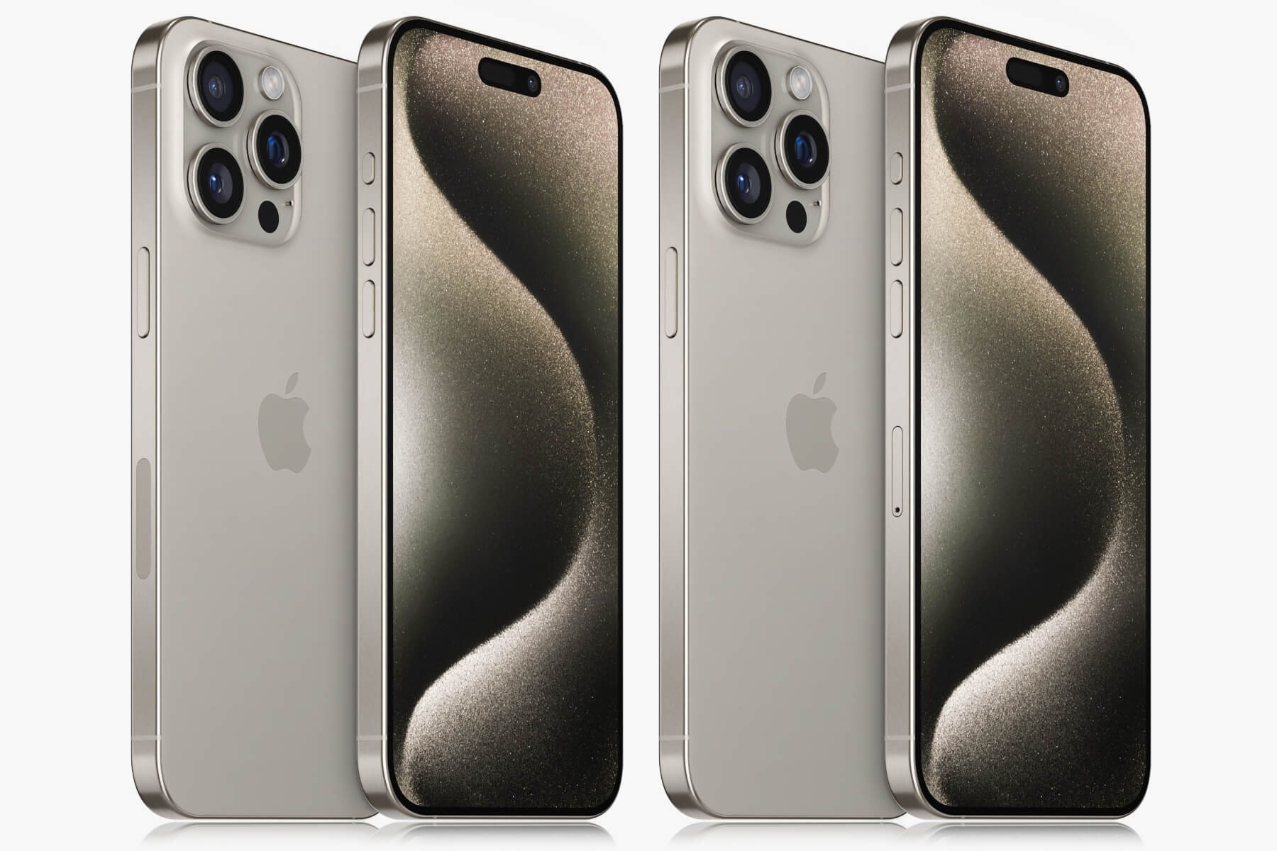 Apple iPhone 15 Pro Max All Colors - 3D Model by madMIX