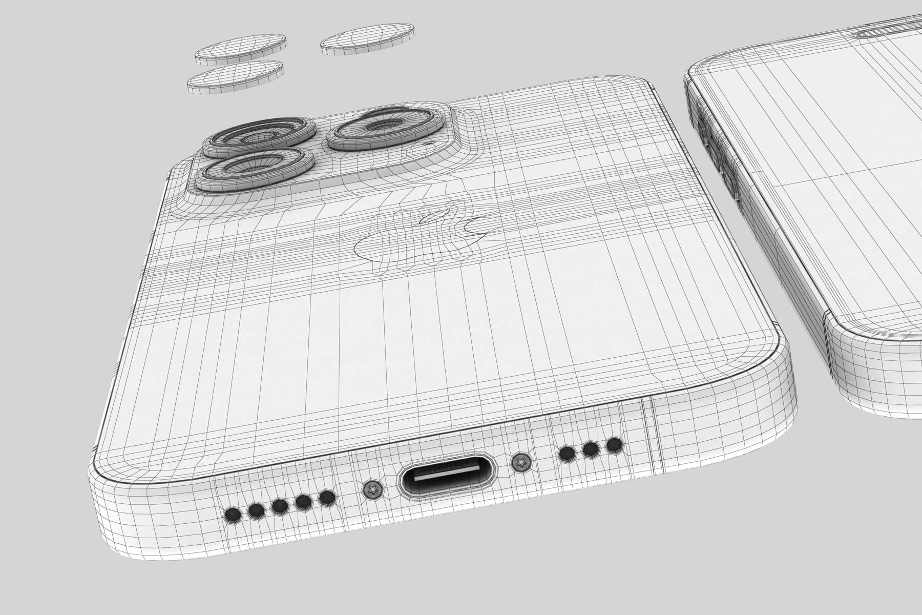 Apple iPhone 15 Pro - 3D Model by madMIX