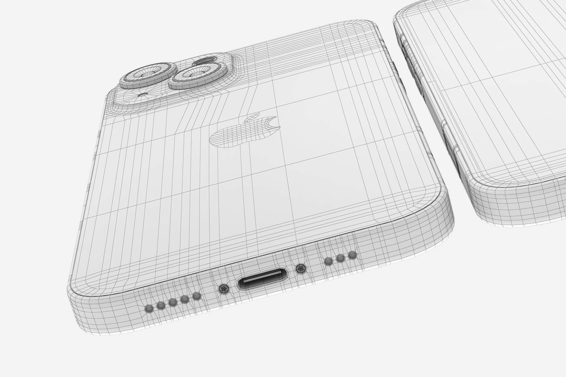 Apple iPhone 15 V1 - 3D Model by madMIX