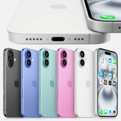Apple iPhone 16 All Colors - 3D Model by madMIX