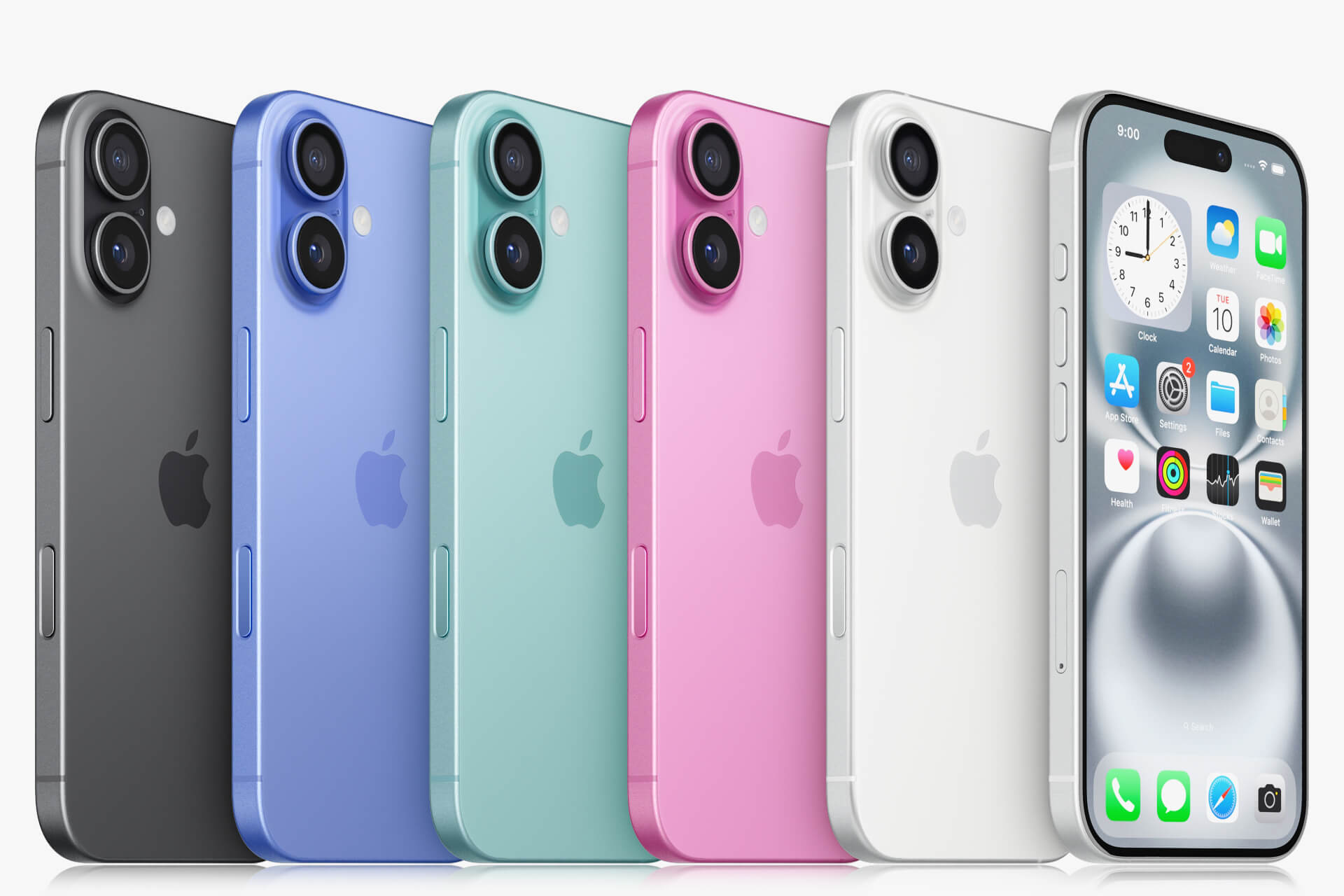 Apple iPhone 16 Collection All Colors - 3D Model by madMIX
