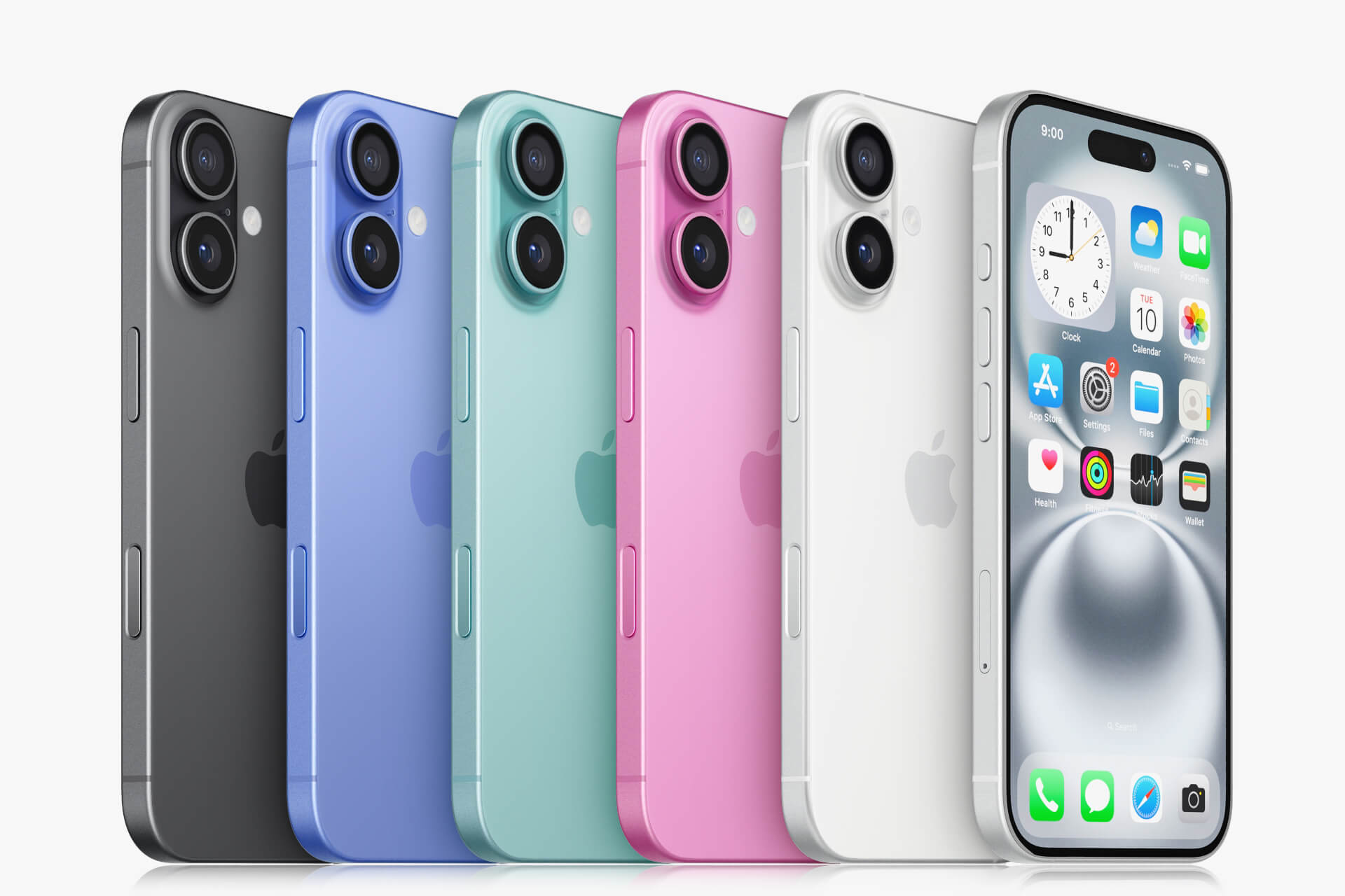 Apple iPhone 16 Collection All Colors - 3D Model by madMIX