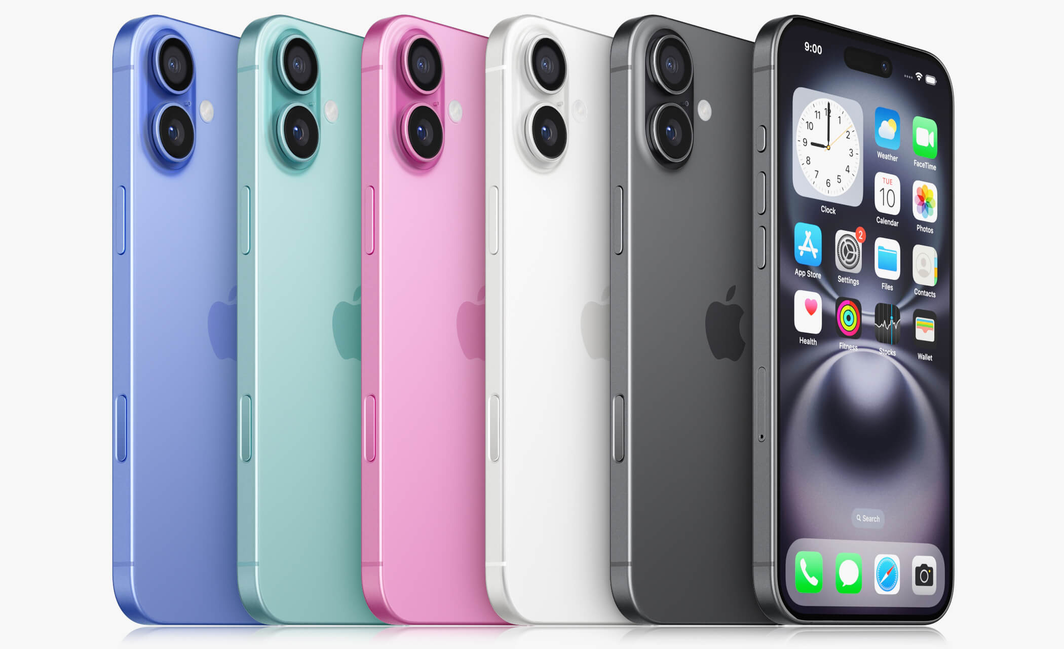 Apple iPhone 16 Plus All Colors - 3D Model by madMIX