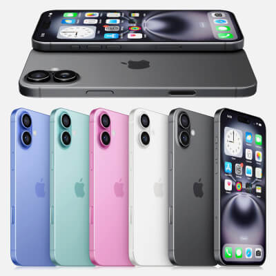 Apple iPhone 16 Plus All Colors - 3D Model by madMIX