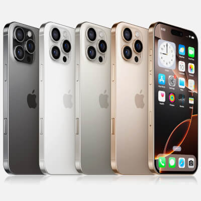 Apple iPhone 16 Pro Max All Colors - 3D Model by madMIX