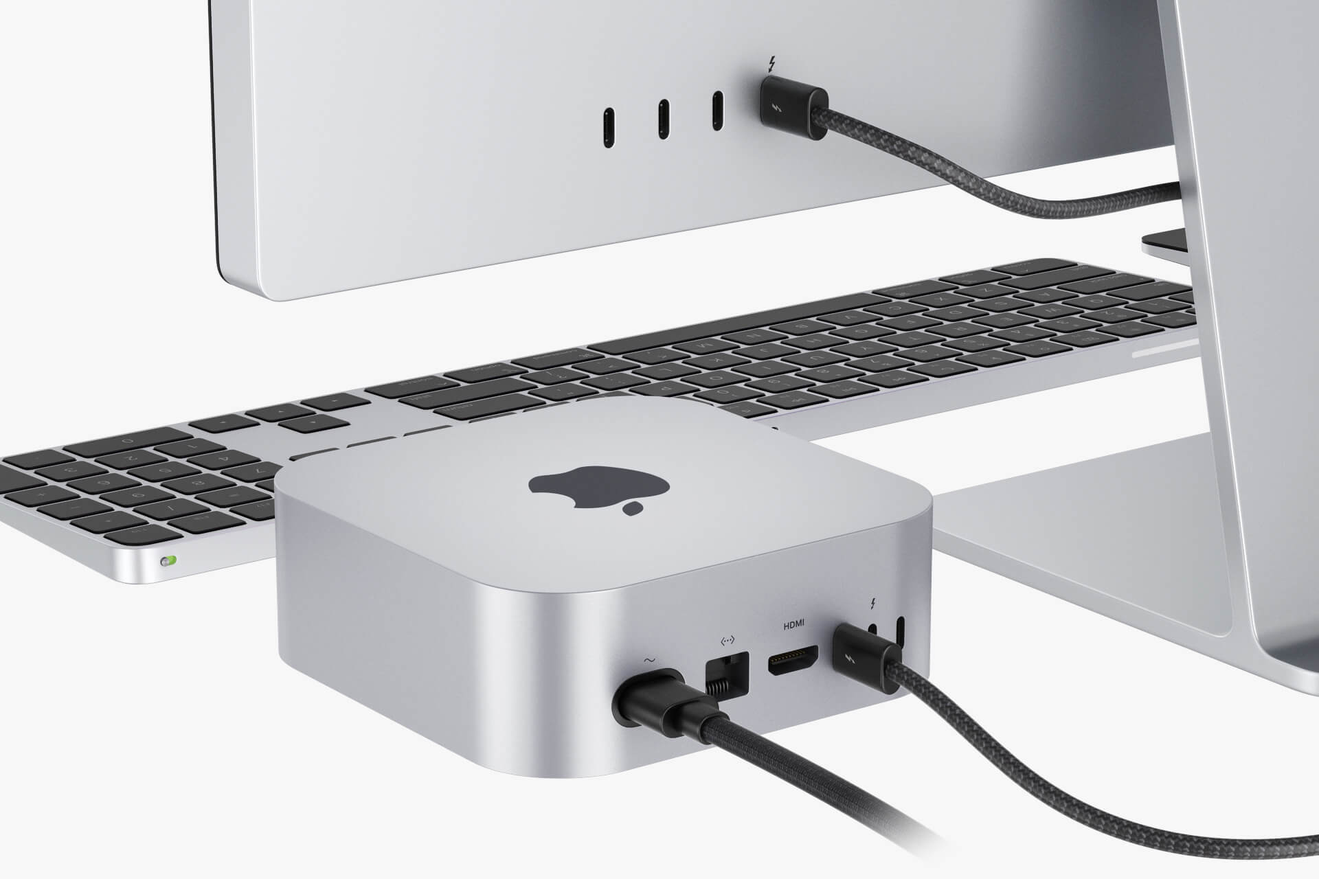 Apple Studio Display and Mac Mini M4 Full Set 2 - 3D Model by madMIX