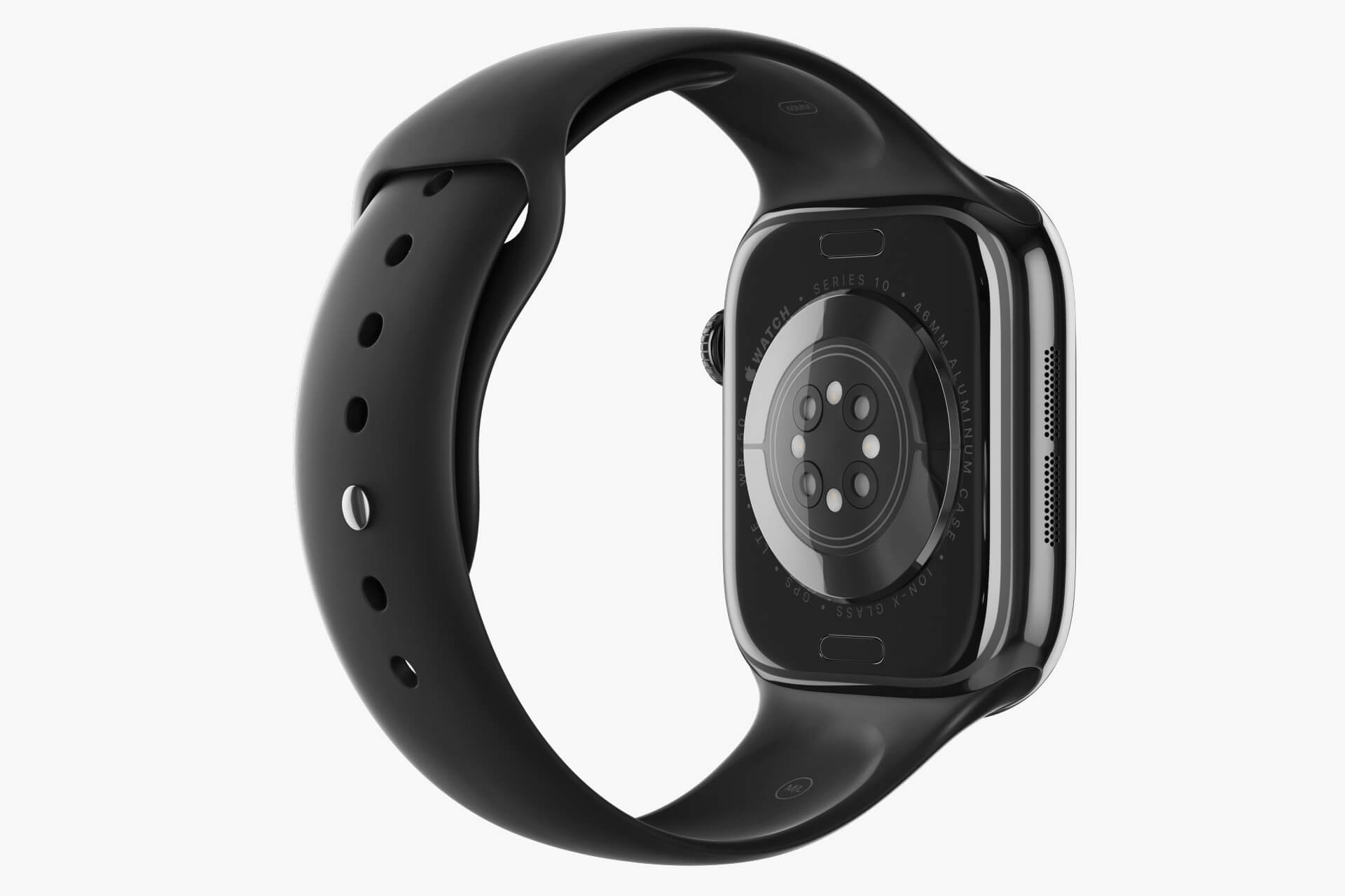 Apple Watch Series 10 Jet Black - 3D Model by madMIX
