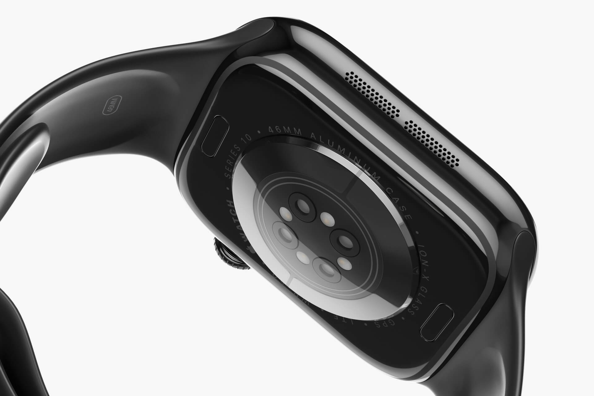 Apple Watch Series 10 Jet Black - 3D Model by madMIX