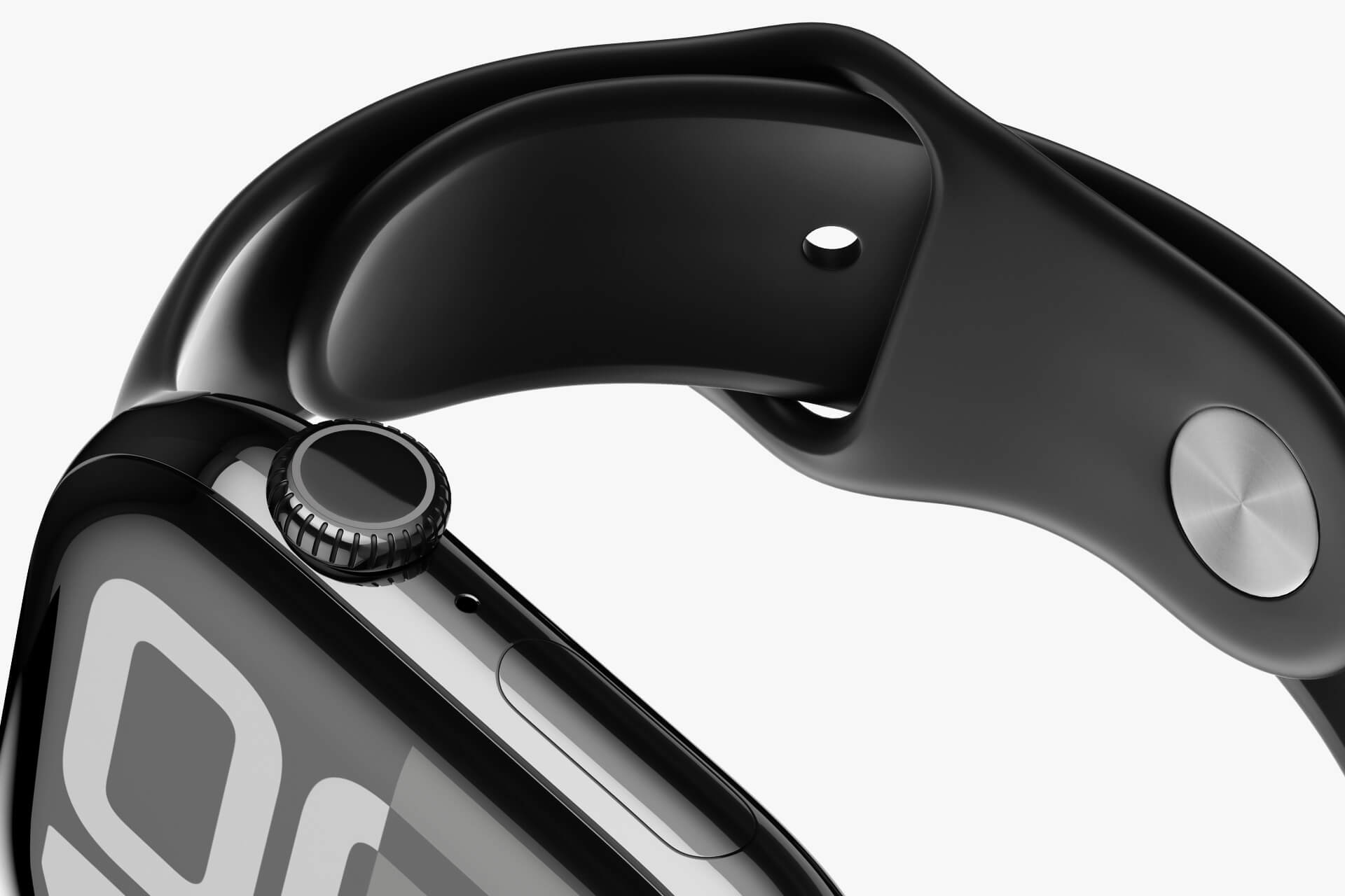 Apple Watch Series 10 Jet Black - 3D Model by madMIX