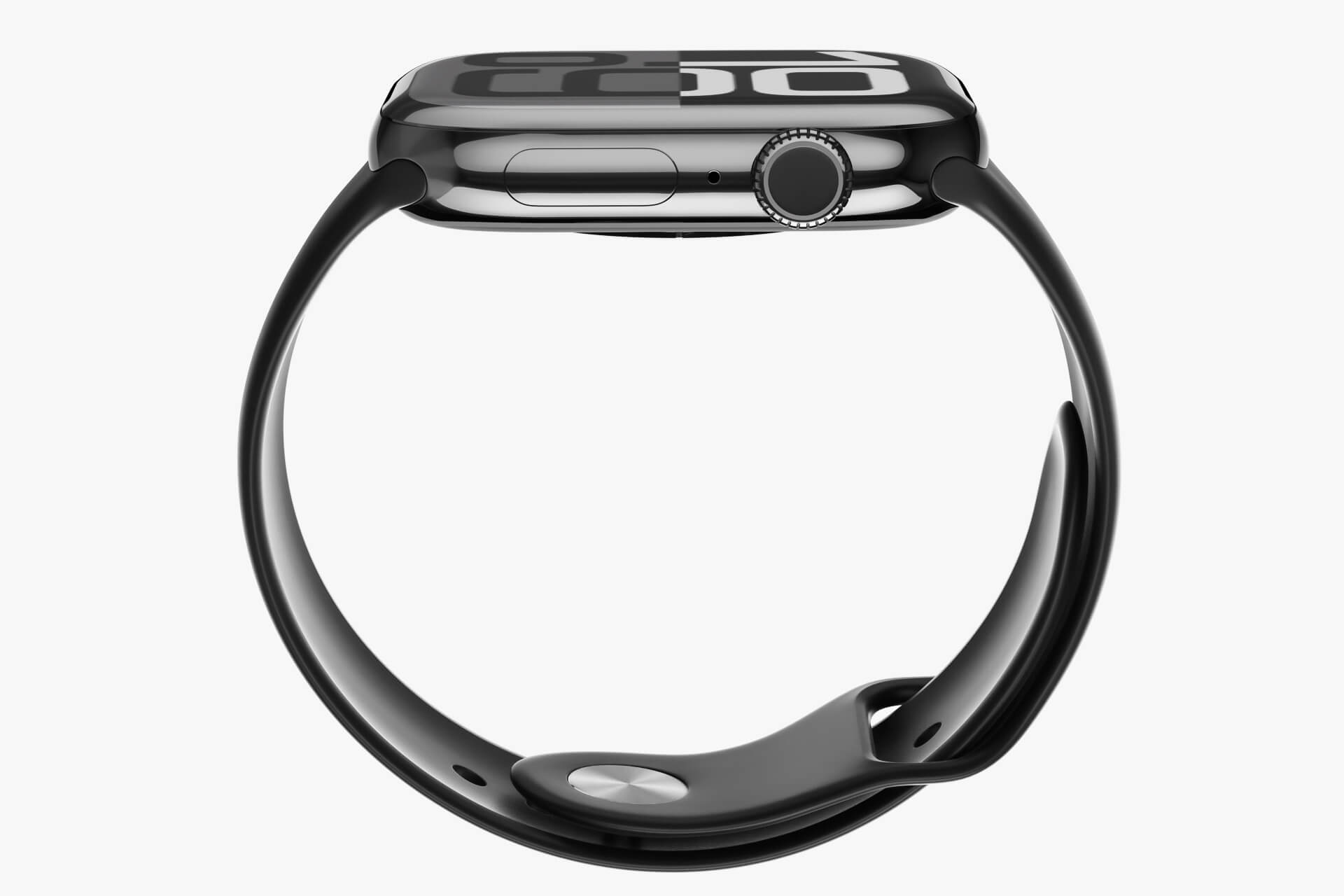 Apple Watch Series 10 Jet Black - 3D Model by madMIX
