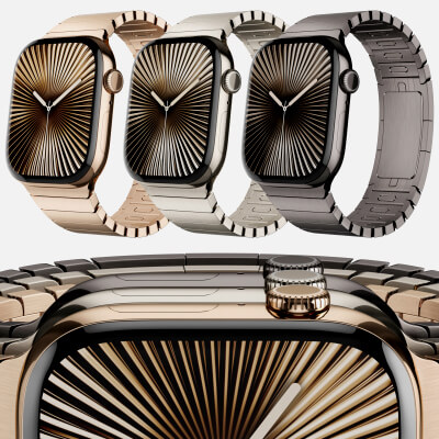 Apple Watch Series 10 Titanium All Colors - 3D Model by madMIX