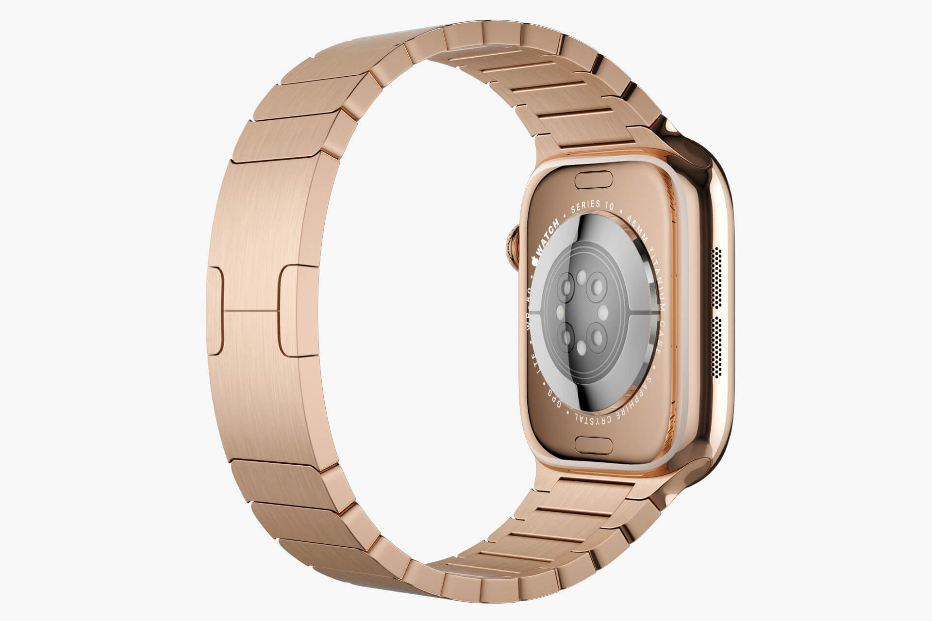 Apple Watch Series 10 Titanium Gold - 3D Model by madMIX