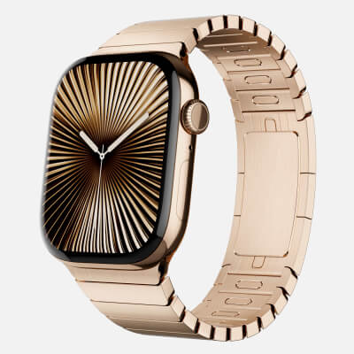 Apple Watch Series 10 Titanium Gold - 3D Model by madMIX